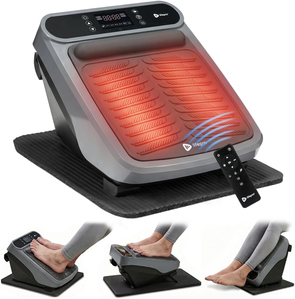 LifePro Foot Massager for Neuropathy – Electric Foot Massager with Heat ...