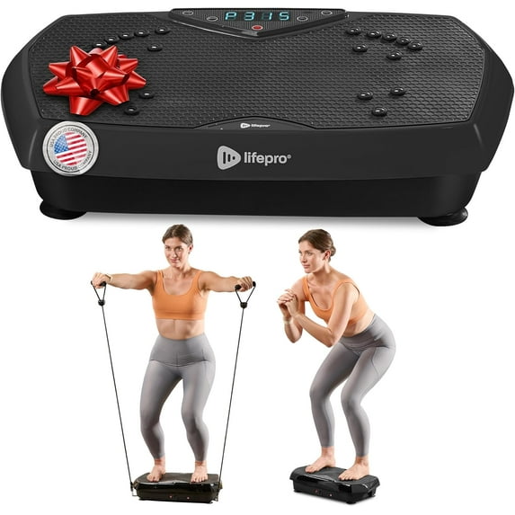 Lifepro HexaPlate Vibration Plate Exercise Machine with Magnetic ...