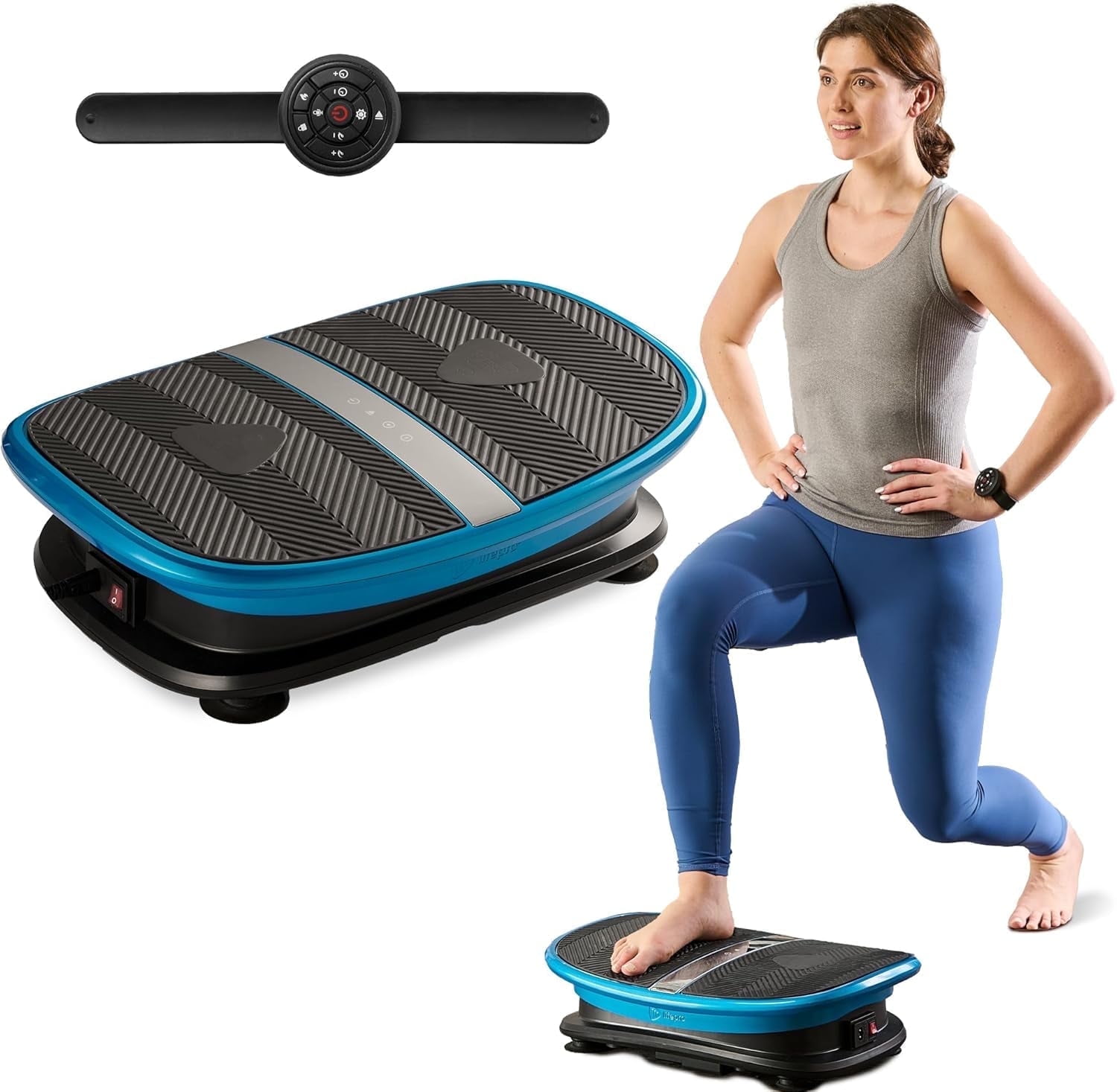 Lifepro Voice-Controlled Vibration Plate Exercise Machine – Vertical ...