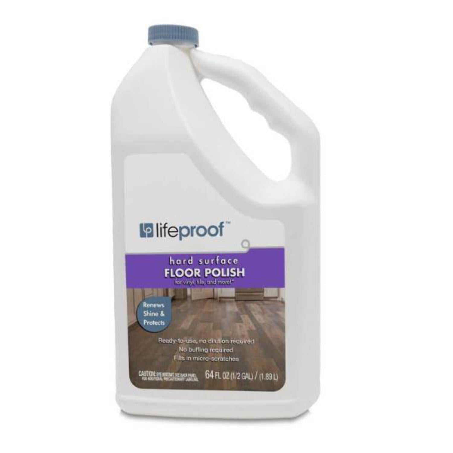 Lifeproof 64 oz. Resilient Floor Low Gloss Polish - Walmart.com