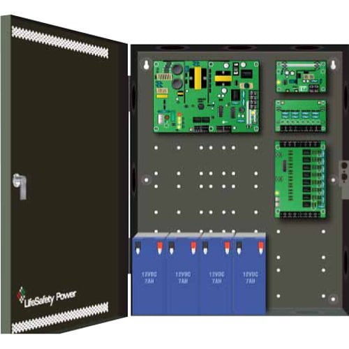 Lifesafety Power FPO150-B100C8D8E2 8-Door, 8-Lock Access Control Power ...
