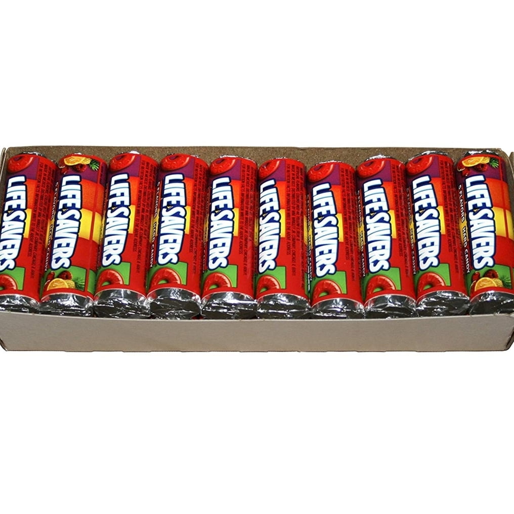Lifesavers Candy Five Flavor - Sugar Wrapped, Flavored Food - Walmart.com