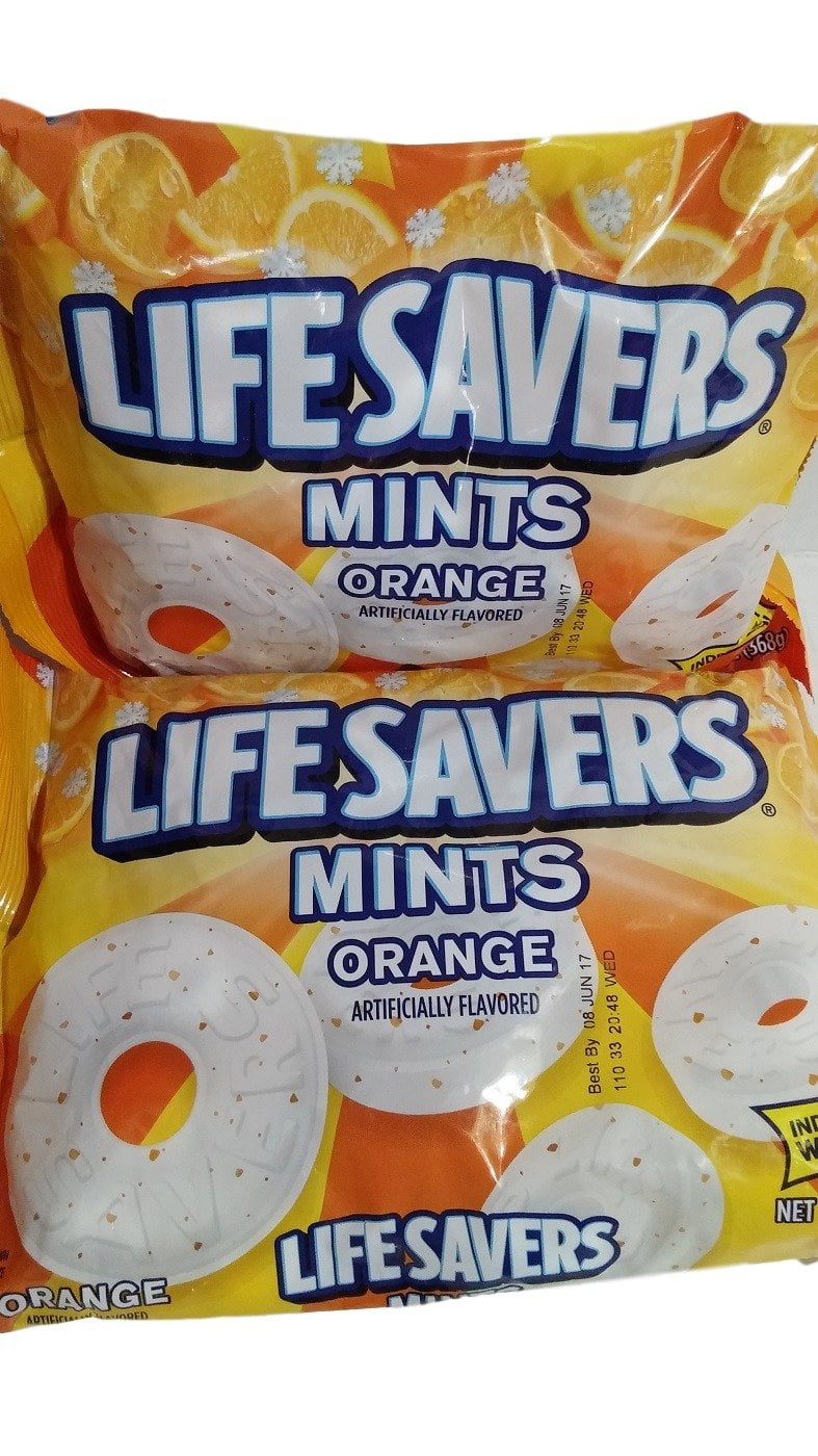 Orange Mints - 13 Oz Bag - Individually Wrapped (Pack Of 2) - Walmart.com