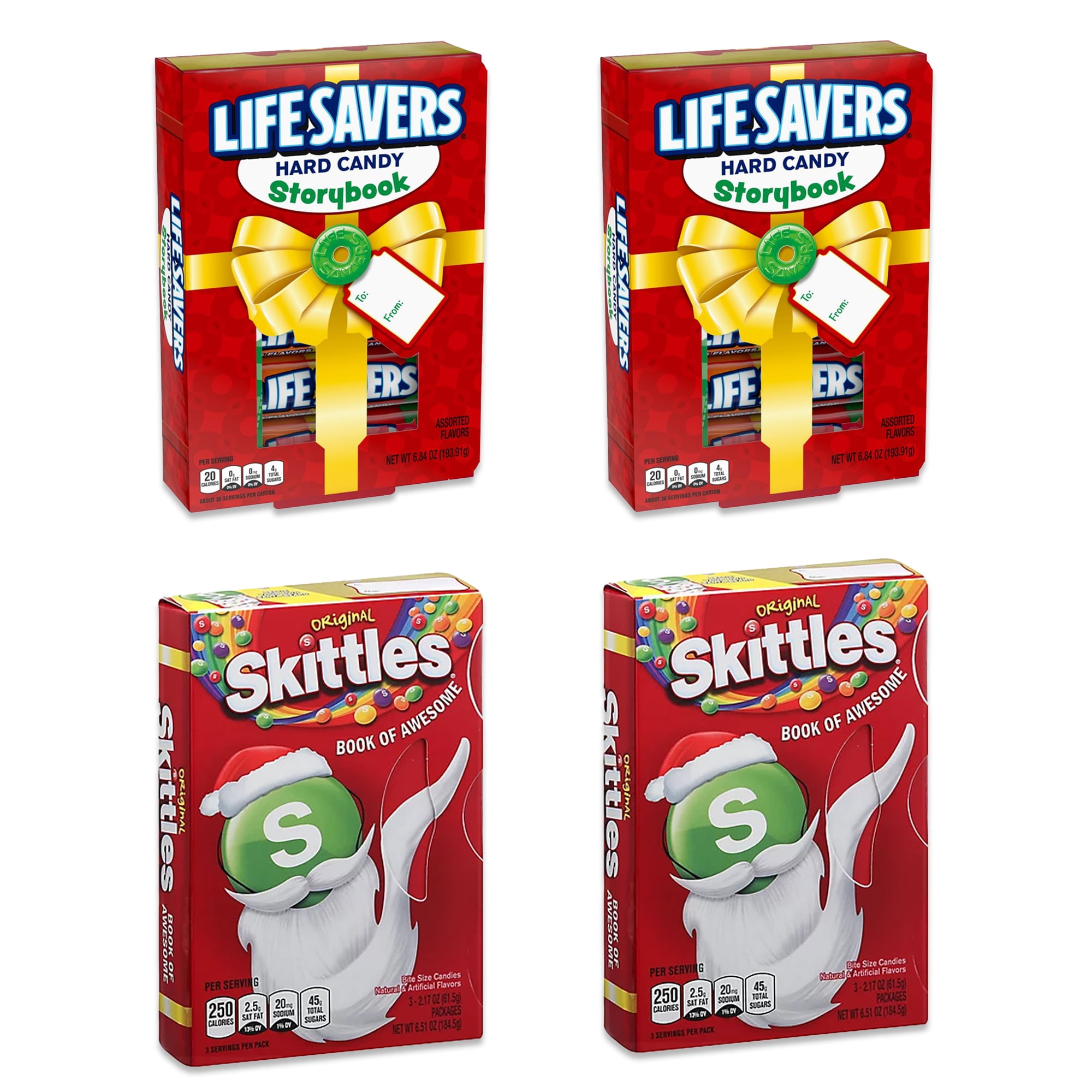 Lifesavers and Skittles Storybook Variety Pack 4 (2 of Each flavor ...