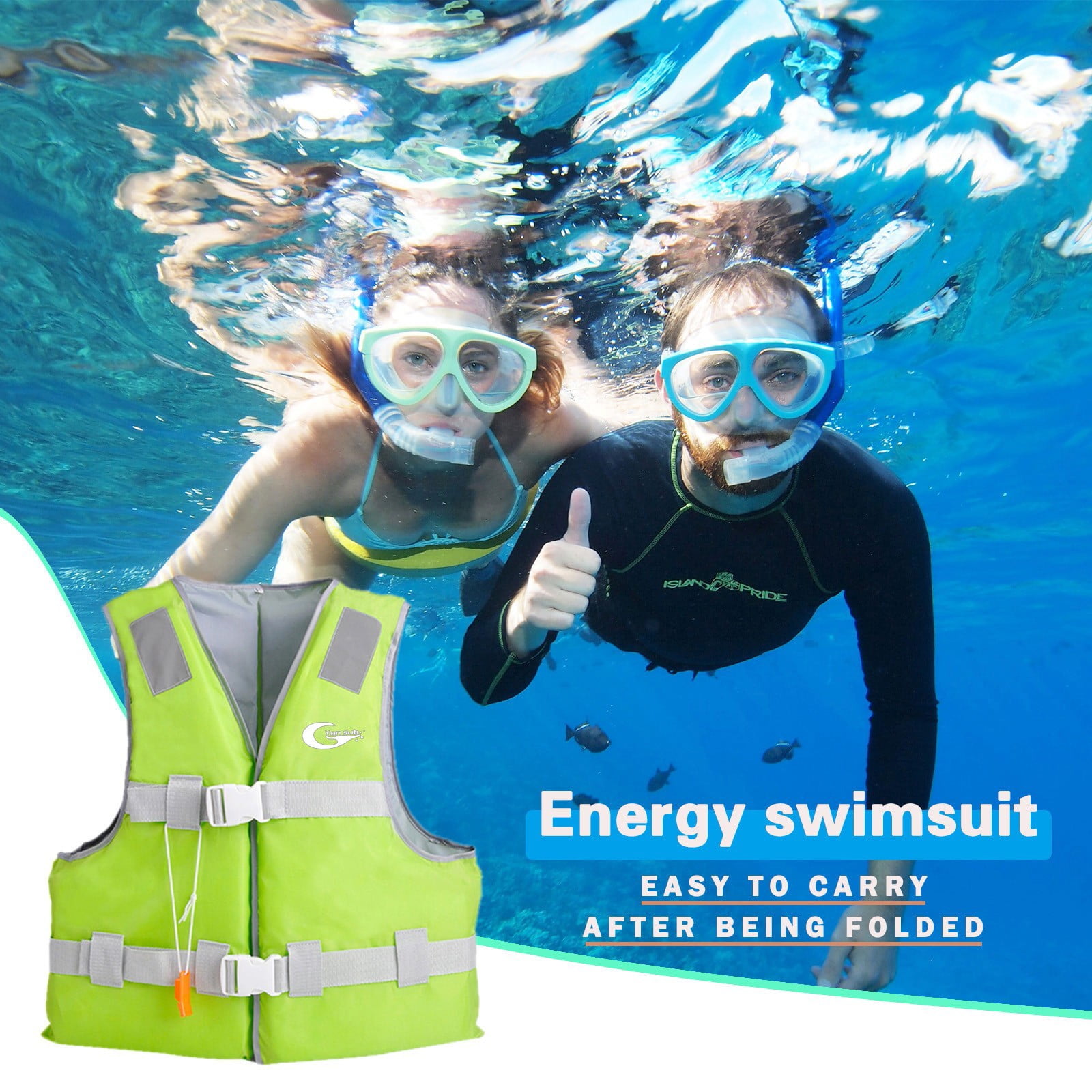 Lifesaving Sport Jackets Life Vest Swim Adults Water Jacket Designed ...