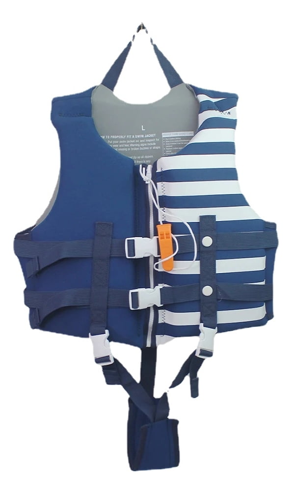 Lifesaving vest for 1-9 years old, adjustable life jacket, beginner's ...