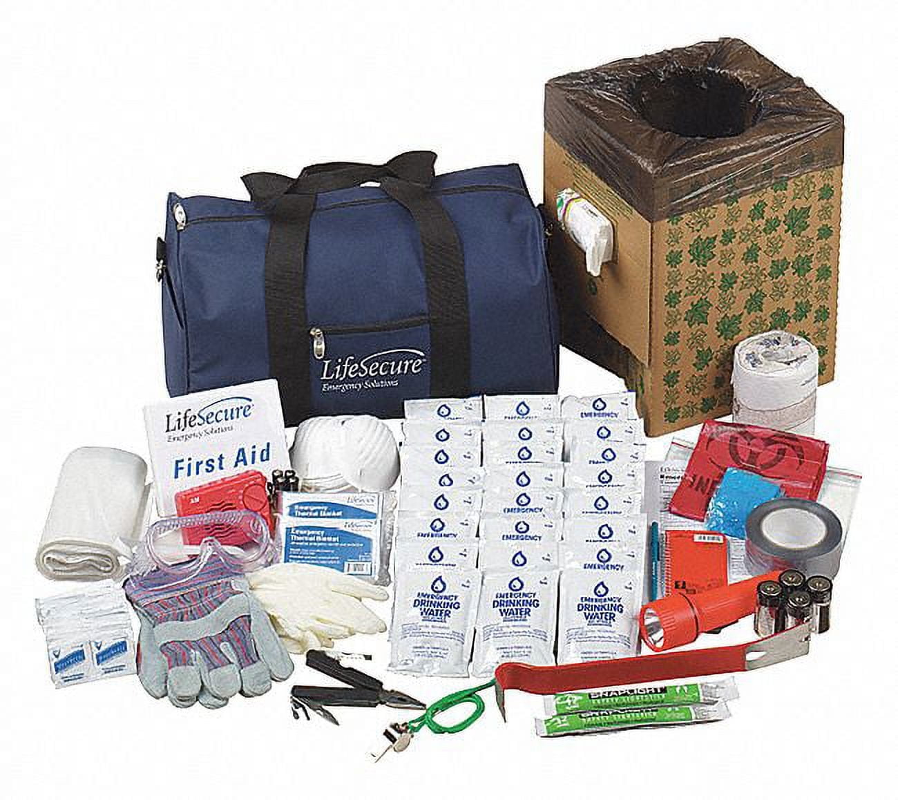 Lifesecure Group Emergency Survival Kit,Nylon 10100 - Walmart.com