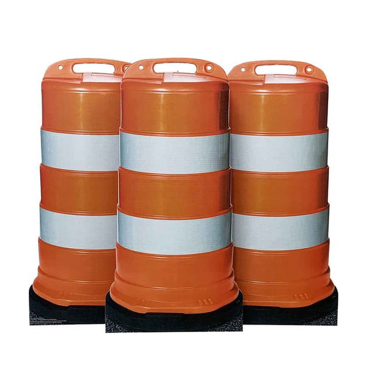 Lifesize Construction Barrels (Set of Three) Cardboard Cutout Standup ...