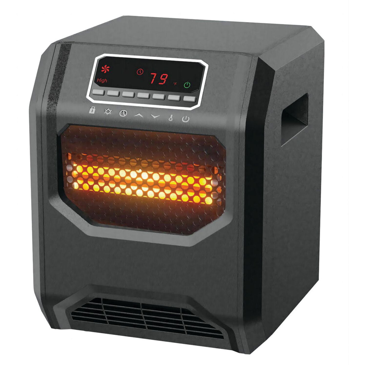 Lifesmart 6 Element Infrared Heater, Black, HT1198QX - Walmart.com