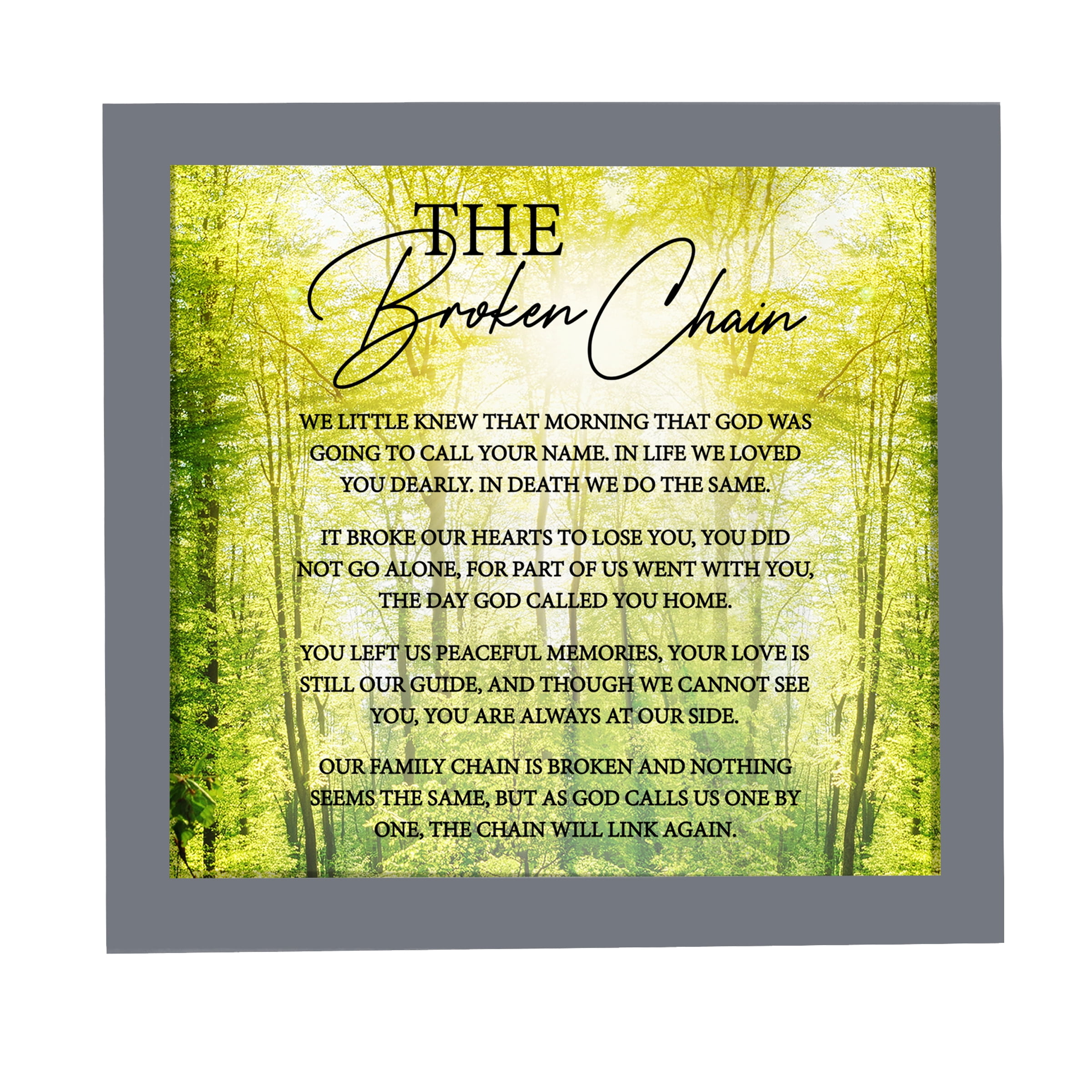 Lifesong Milestones Framed Shadow Decor for Home, Funeral, & Memorial ...