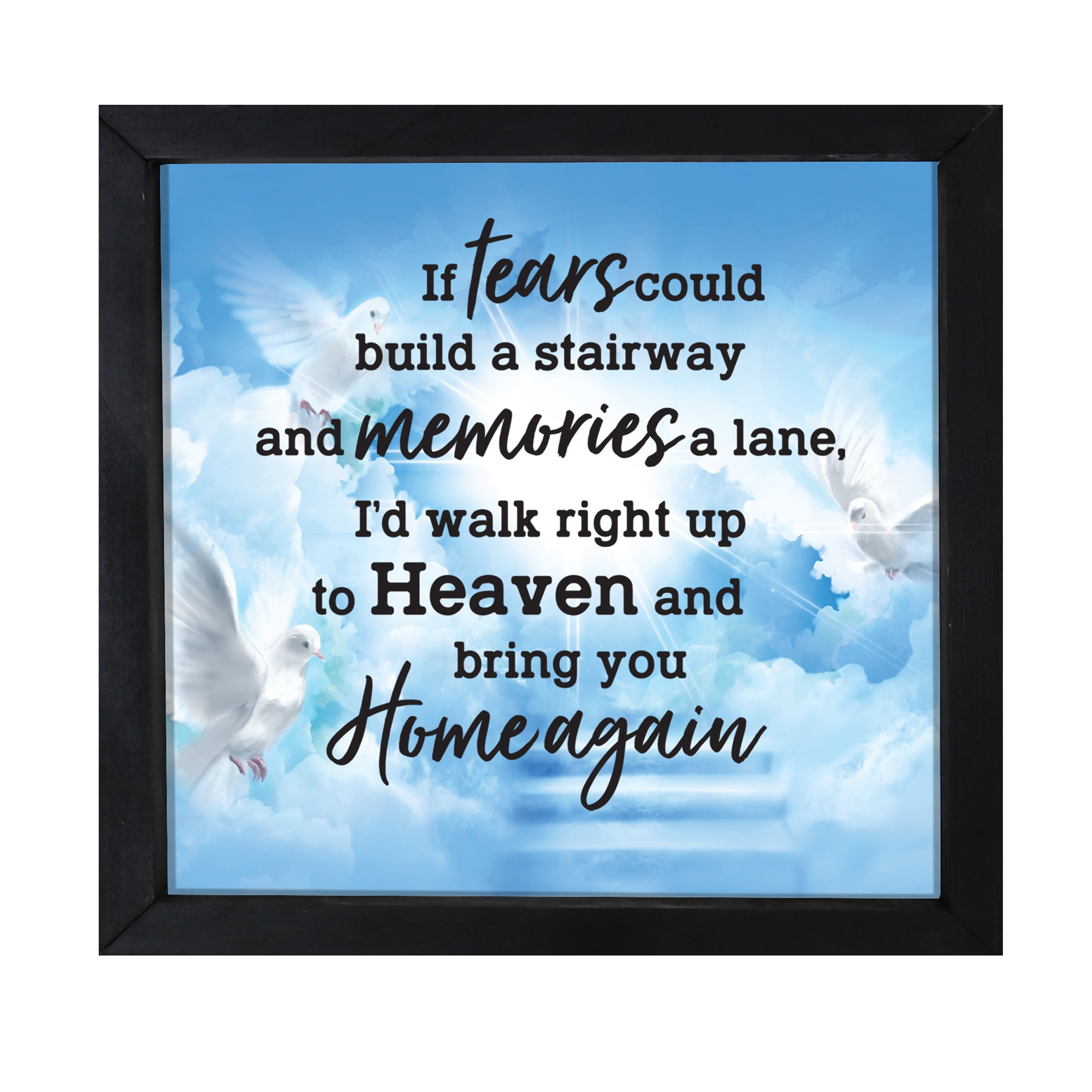 Lifesong Milestones Framed Shadow Decor for Home, Funeral, & Memorial ...