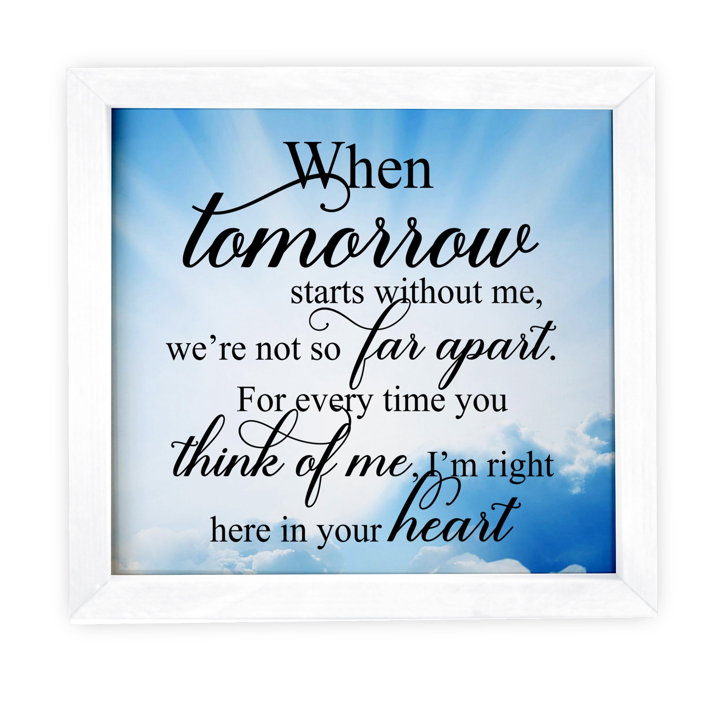 Lifesong Milestones Framed Shadow Decor for Home, Funeral, & Memorial ...