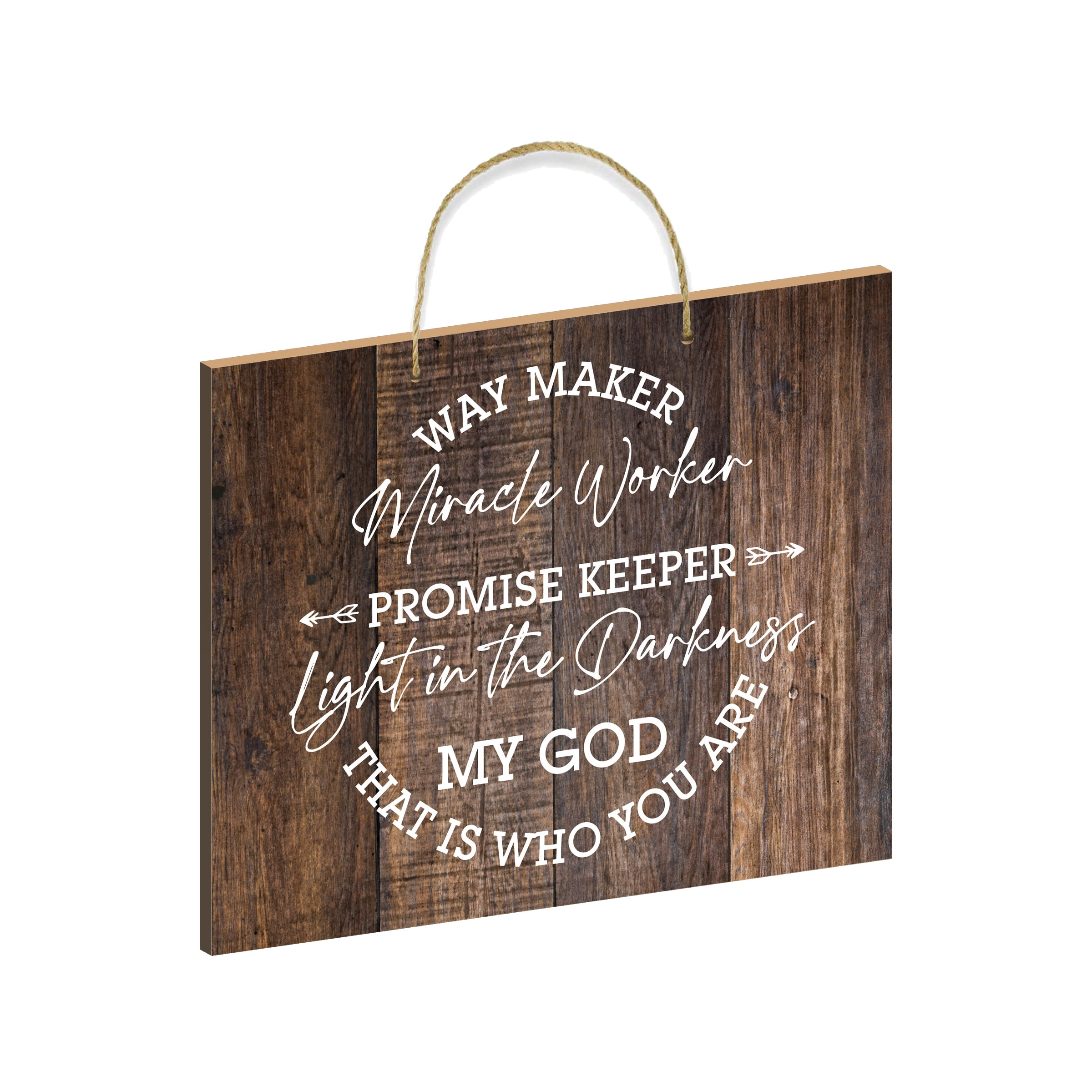 Lifesong Milestones Rustic Christian Decor for Wall Hanging Decorations ...