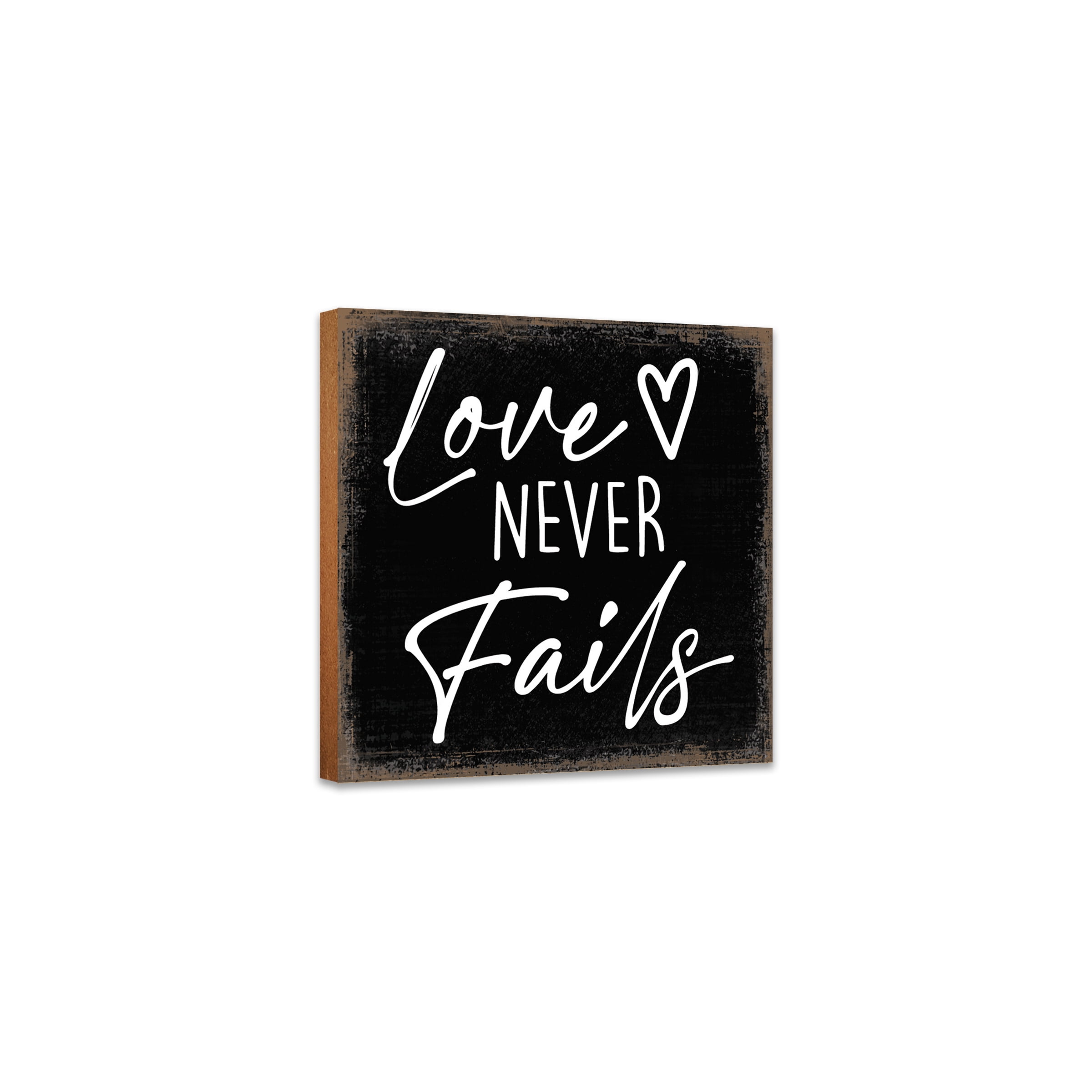 Lifesong Milestones Rustic Christian Signs for Tabletop & Shelf Décor ...