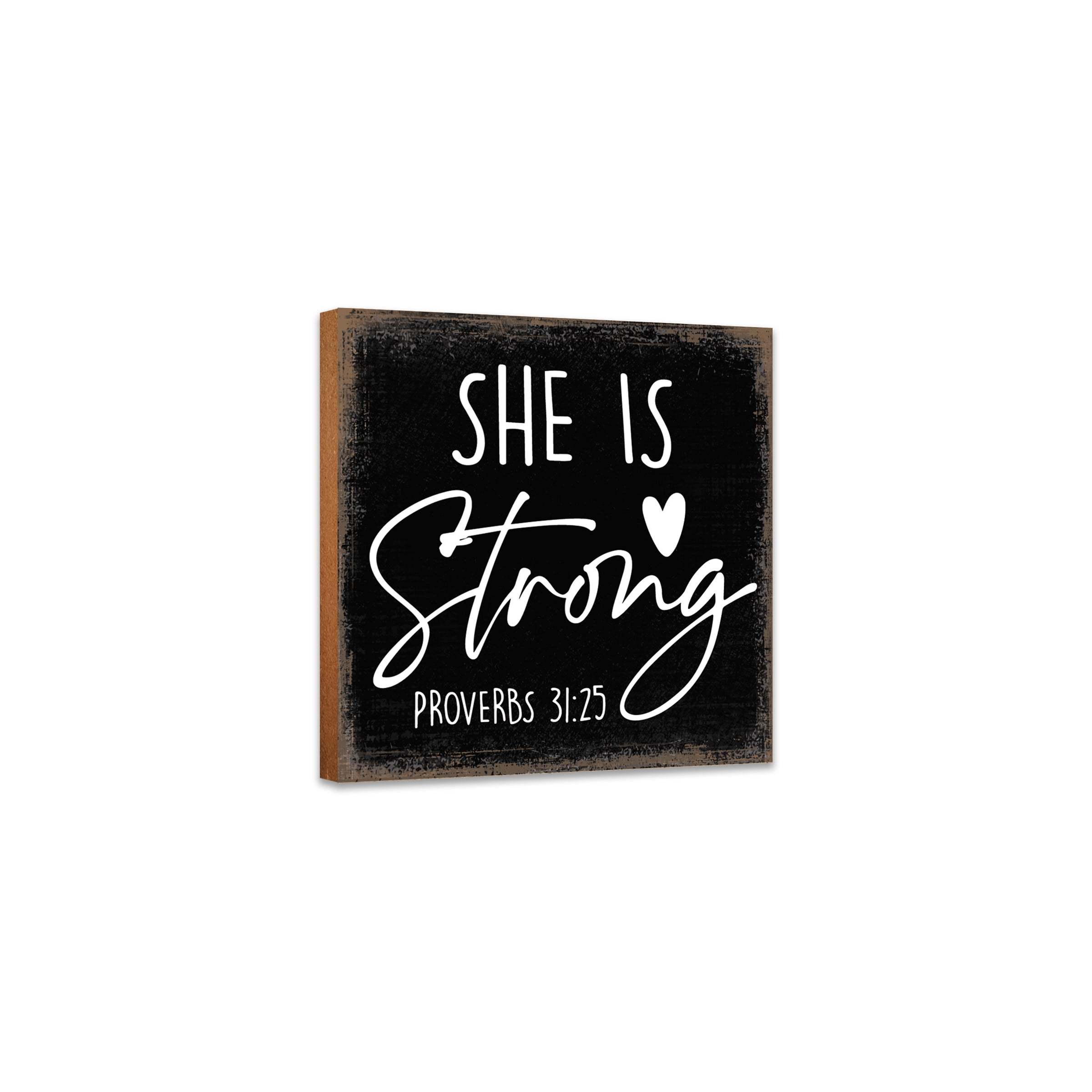 Lifesong Milestones Rustic Christian Signs for Tabletop & Shelf Décor ...