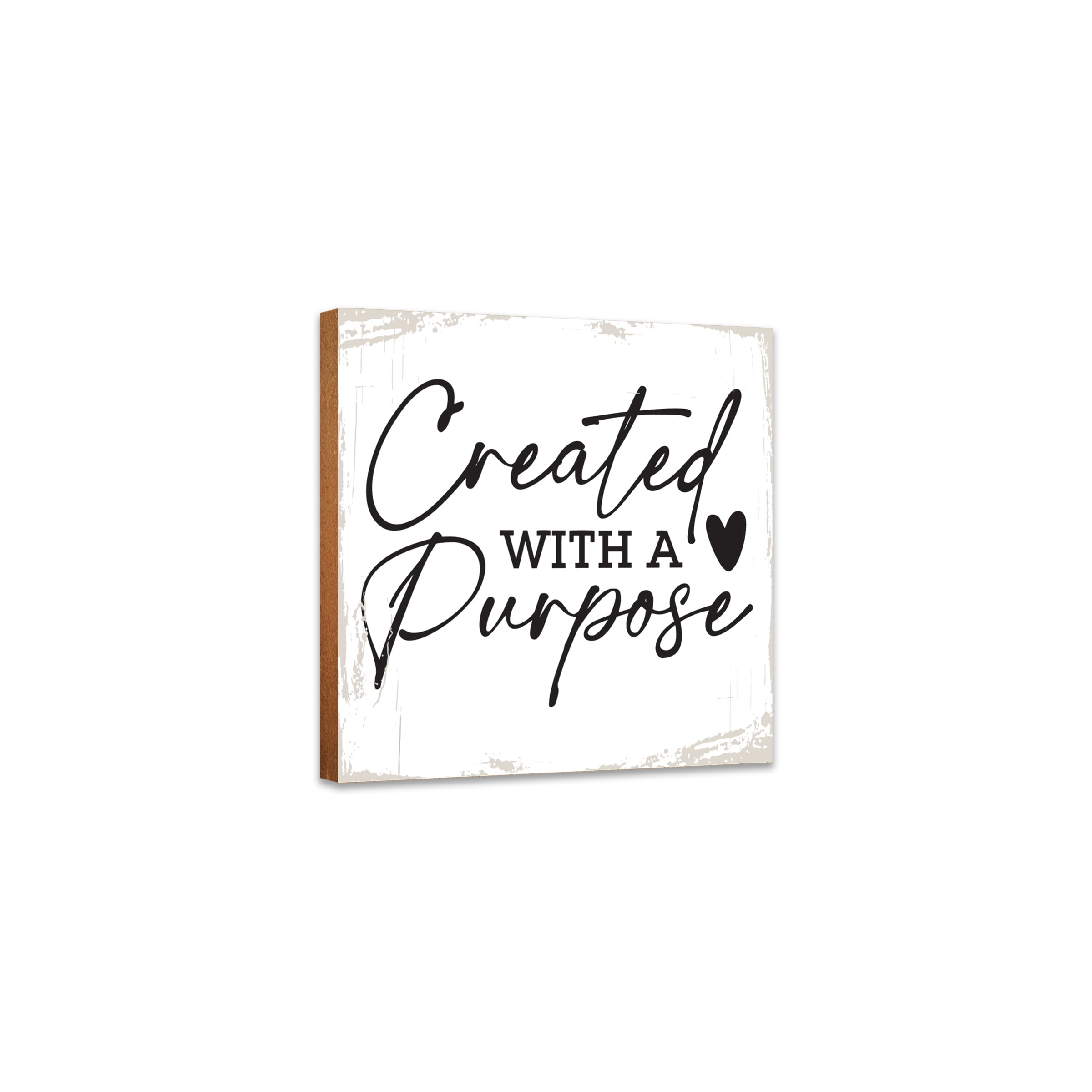 Lifesong Milestones Rustic Christian Signs for Tabletop & Shelf Décor ...