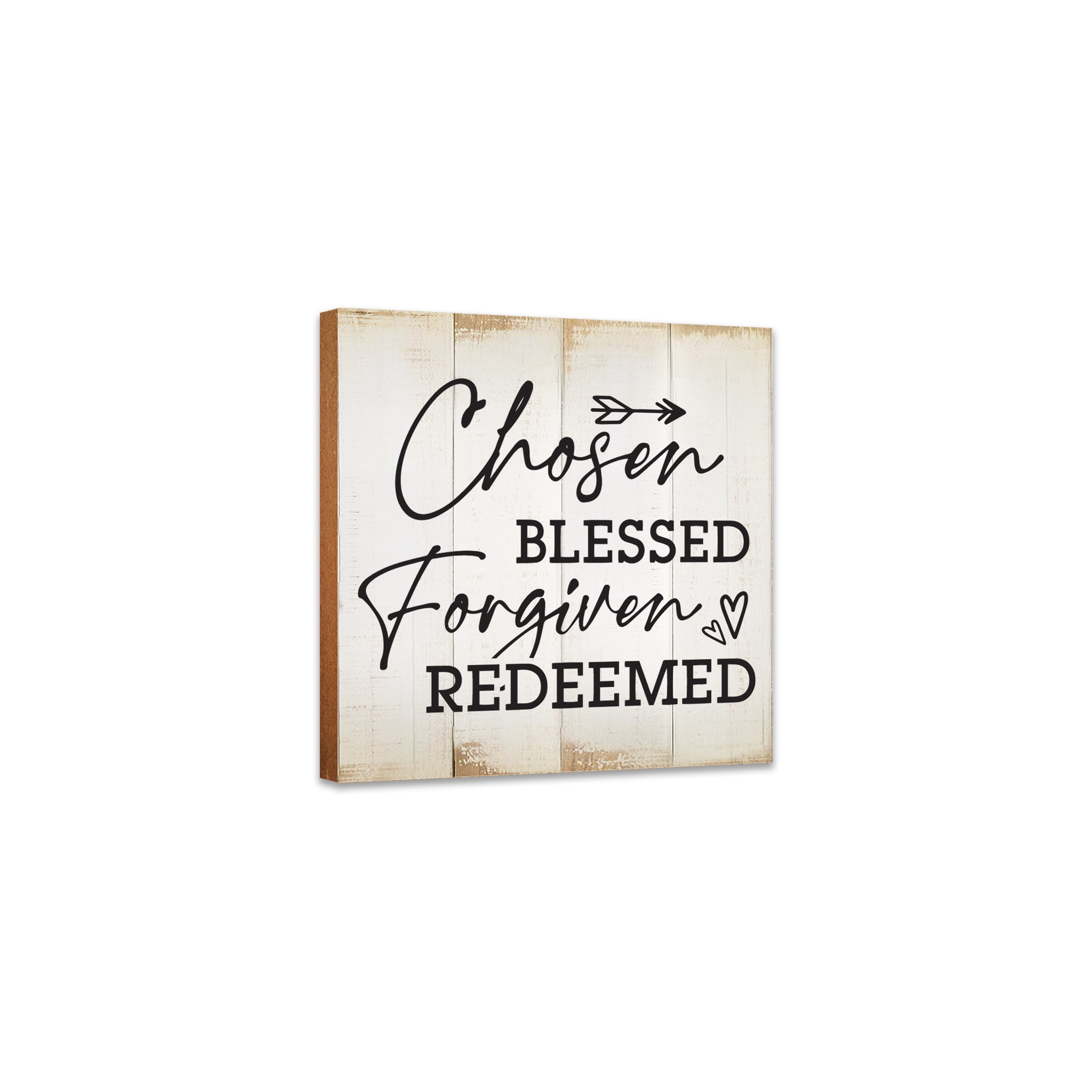 Lifesong Milestones Rustic Christian Signs for Tabletop & Shelf Décor ...