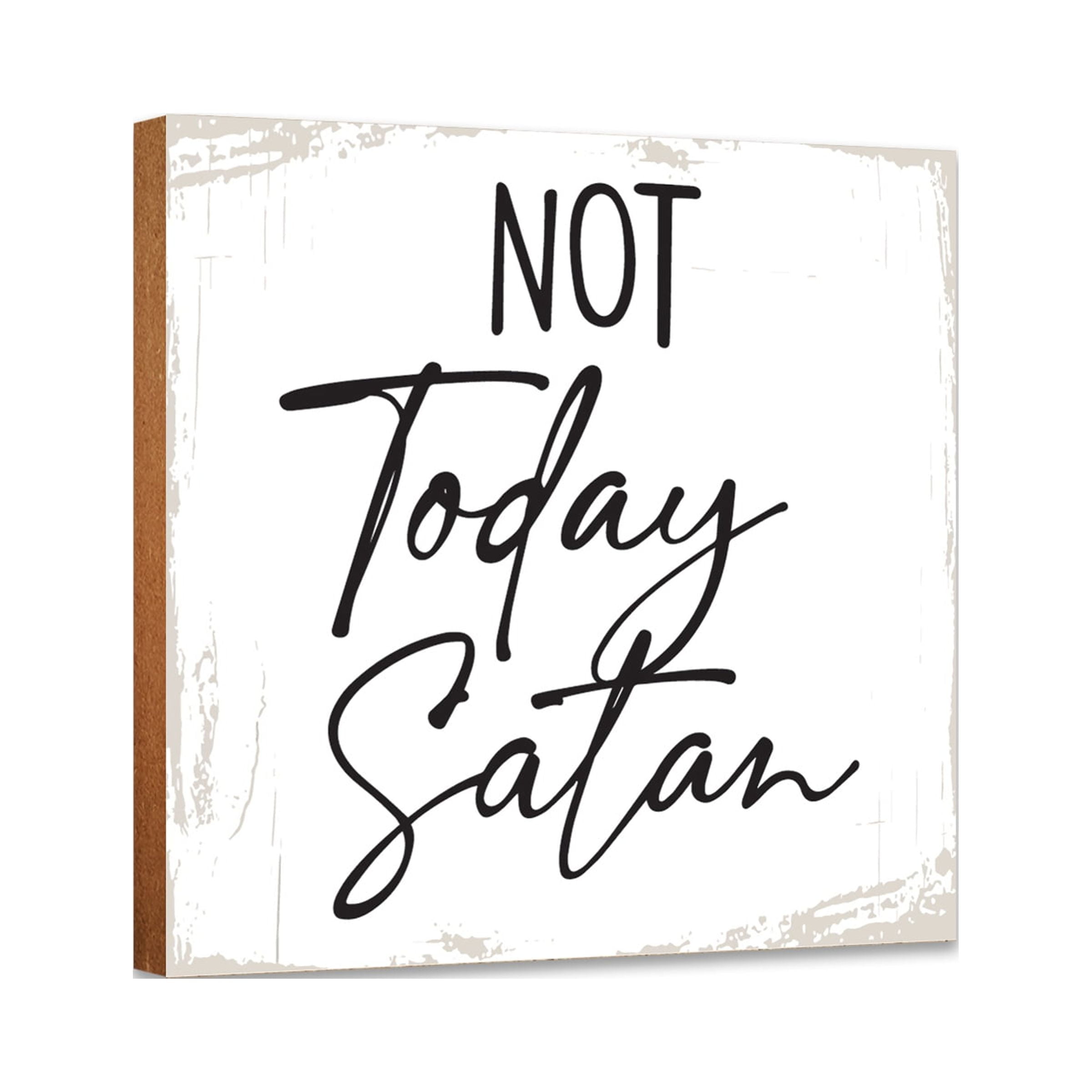 Lifesong Milestones Rustic Christian Signs for Tabletop & Shelf Décor ...