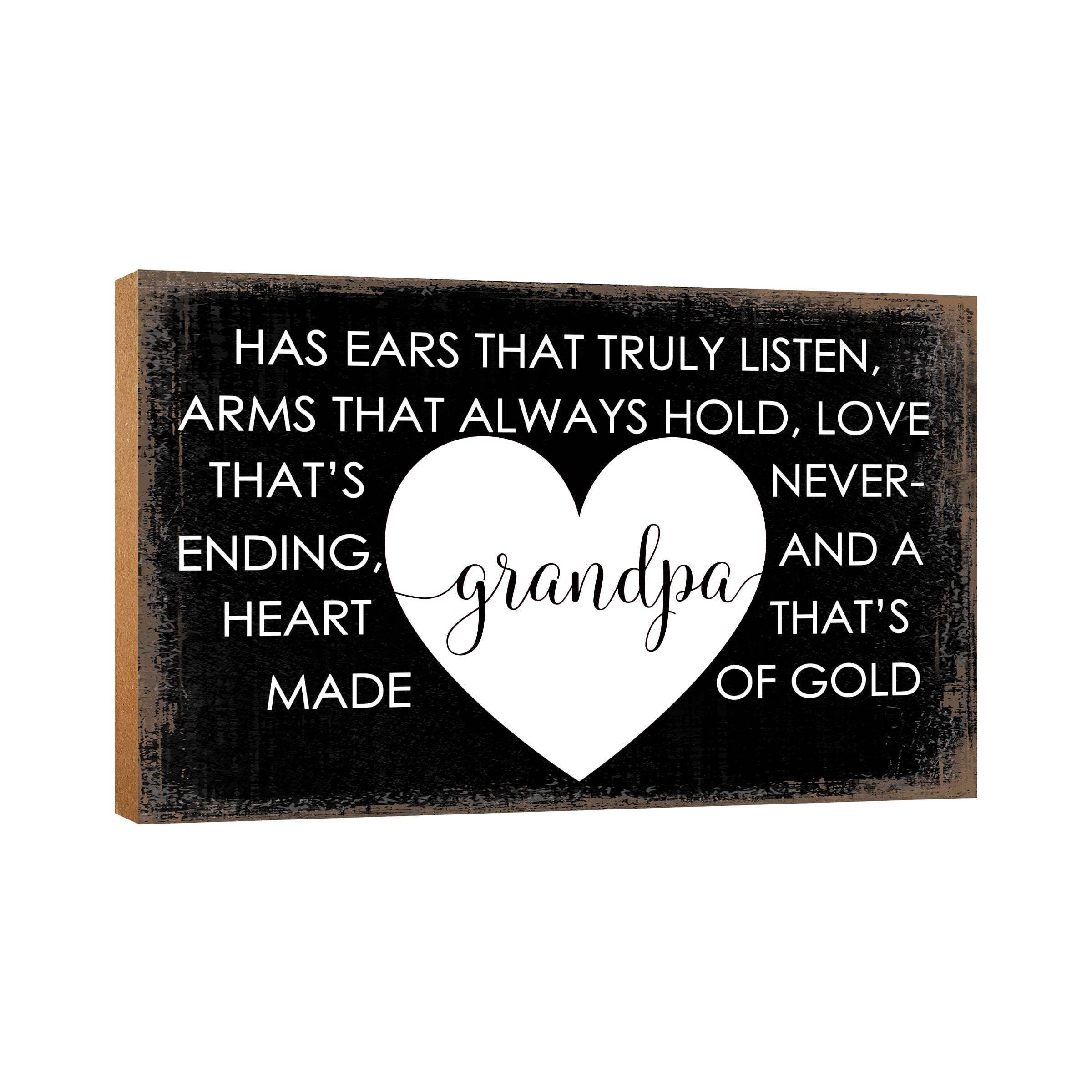 Lifesong Milestones Rustic Farmhouse Decor Tabletop Signs Gifts for ...