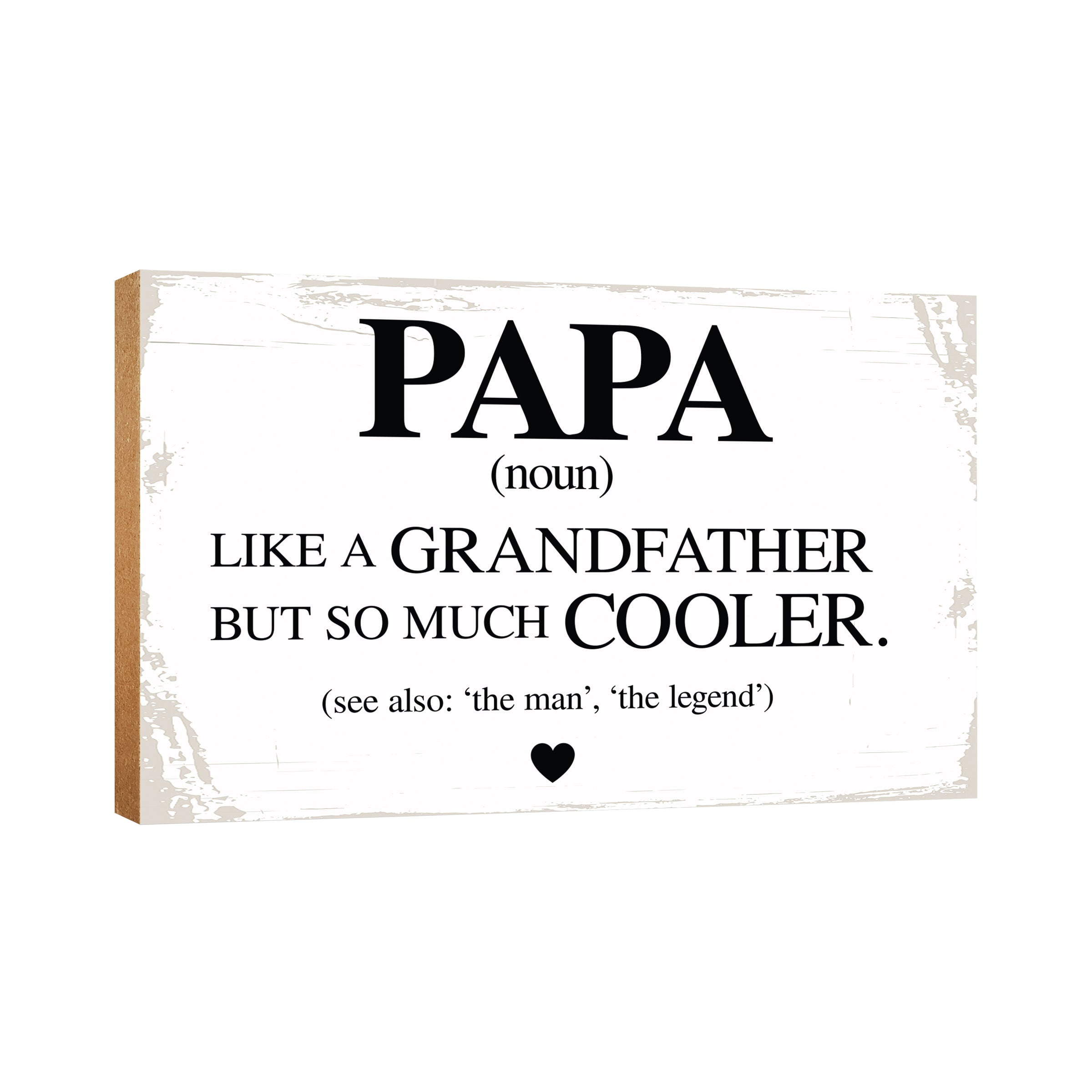 Lifesong Milestones Rustic Farmhouse Decor Tabletop Signs Gifts for ...