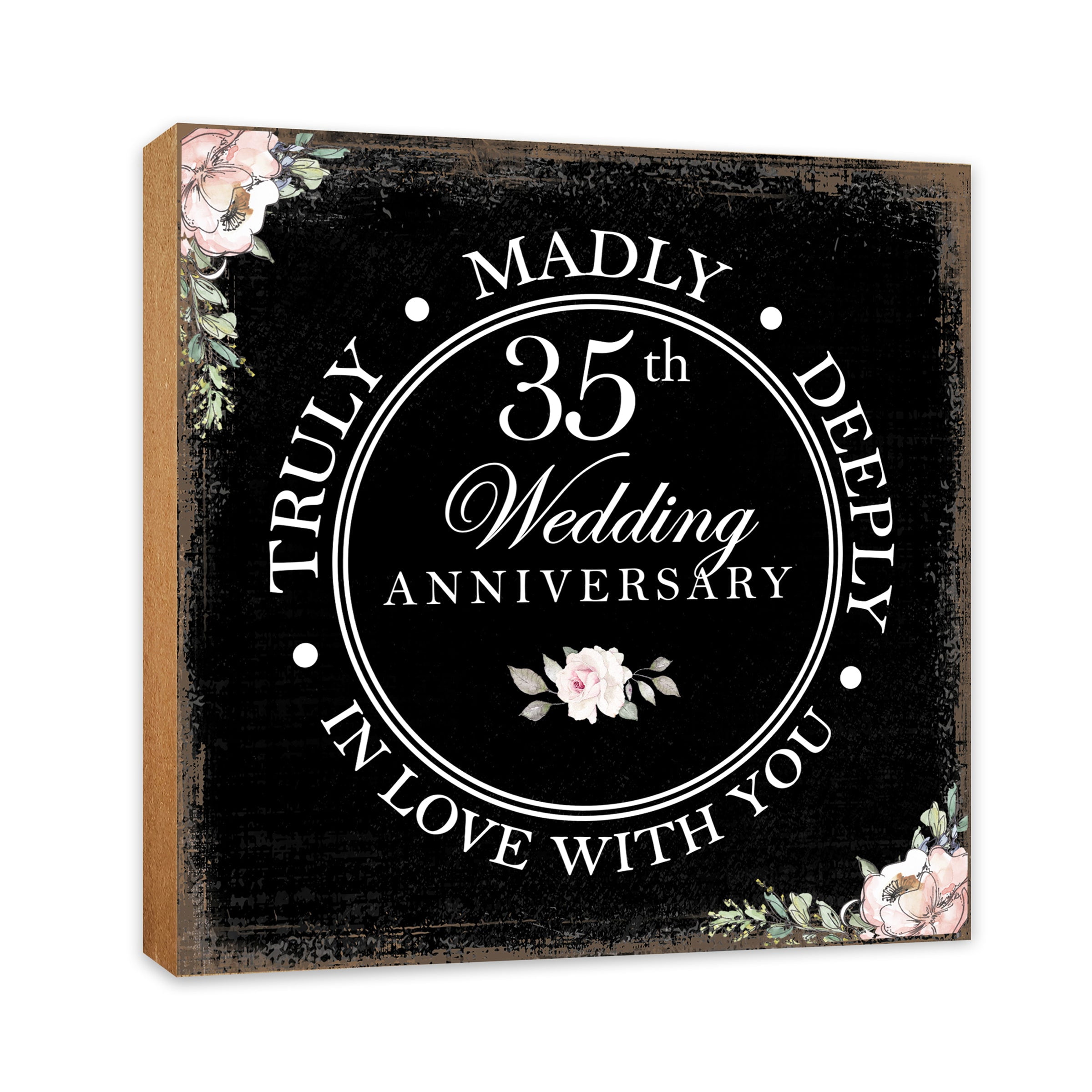 Lifesong Milestones Tabletop Signs Farmhouse Decor for Wedding ...