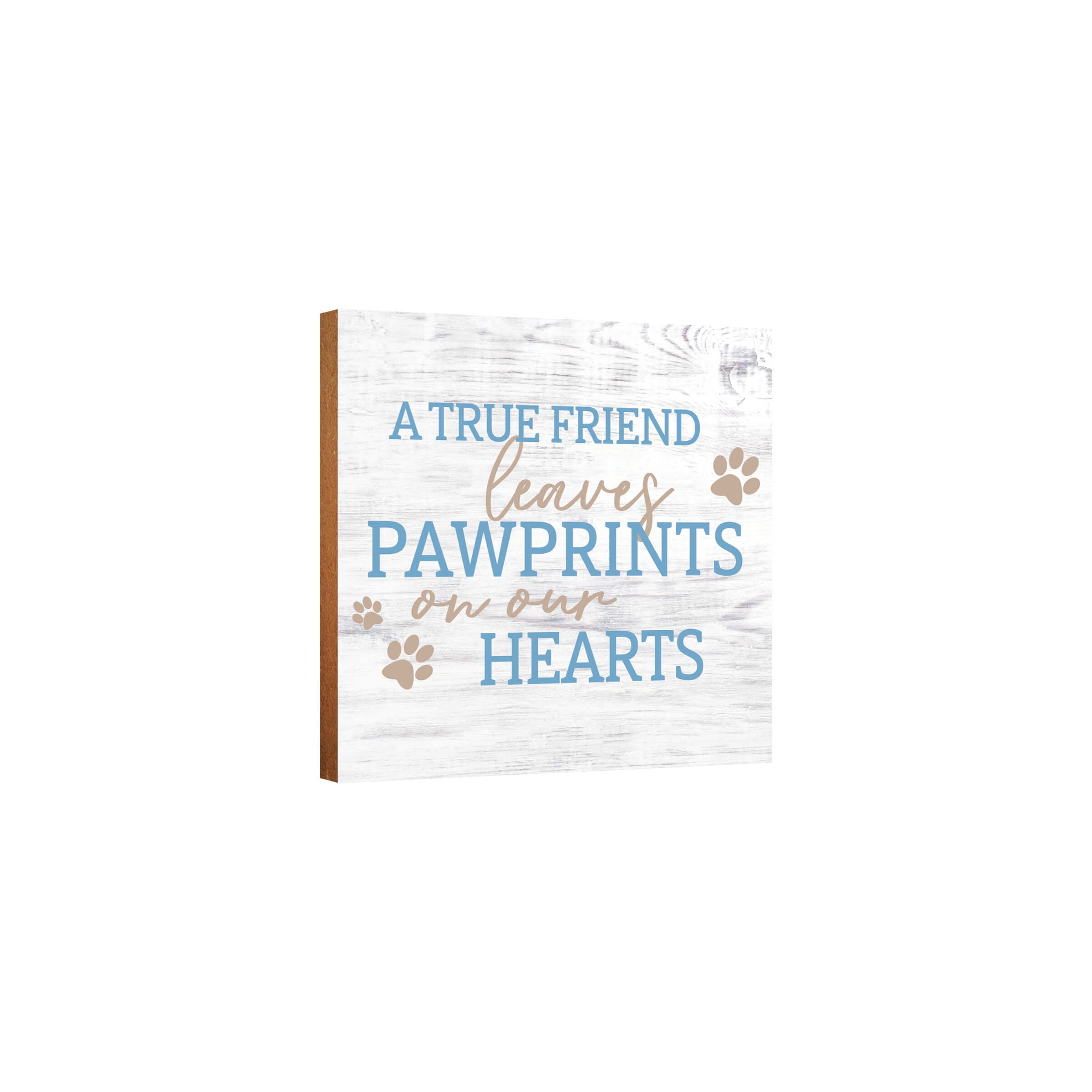 Lifesong Milestones Wooden Dog Sign for Shelf Decor Gift for Dog Lovers ...
