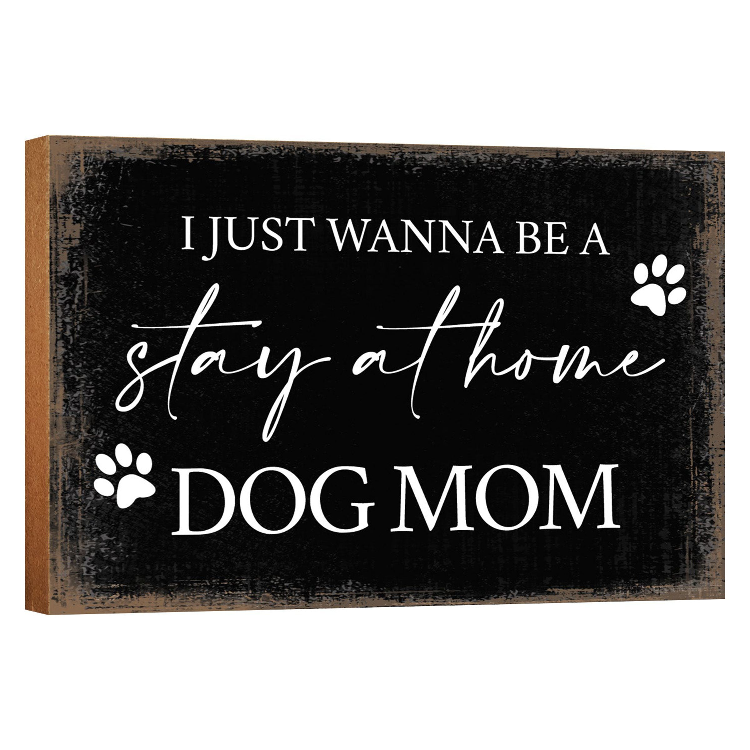 Lifesong Milestones Wooden Dog Sign for Tabletop Decor Gift for Dog ...