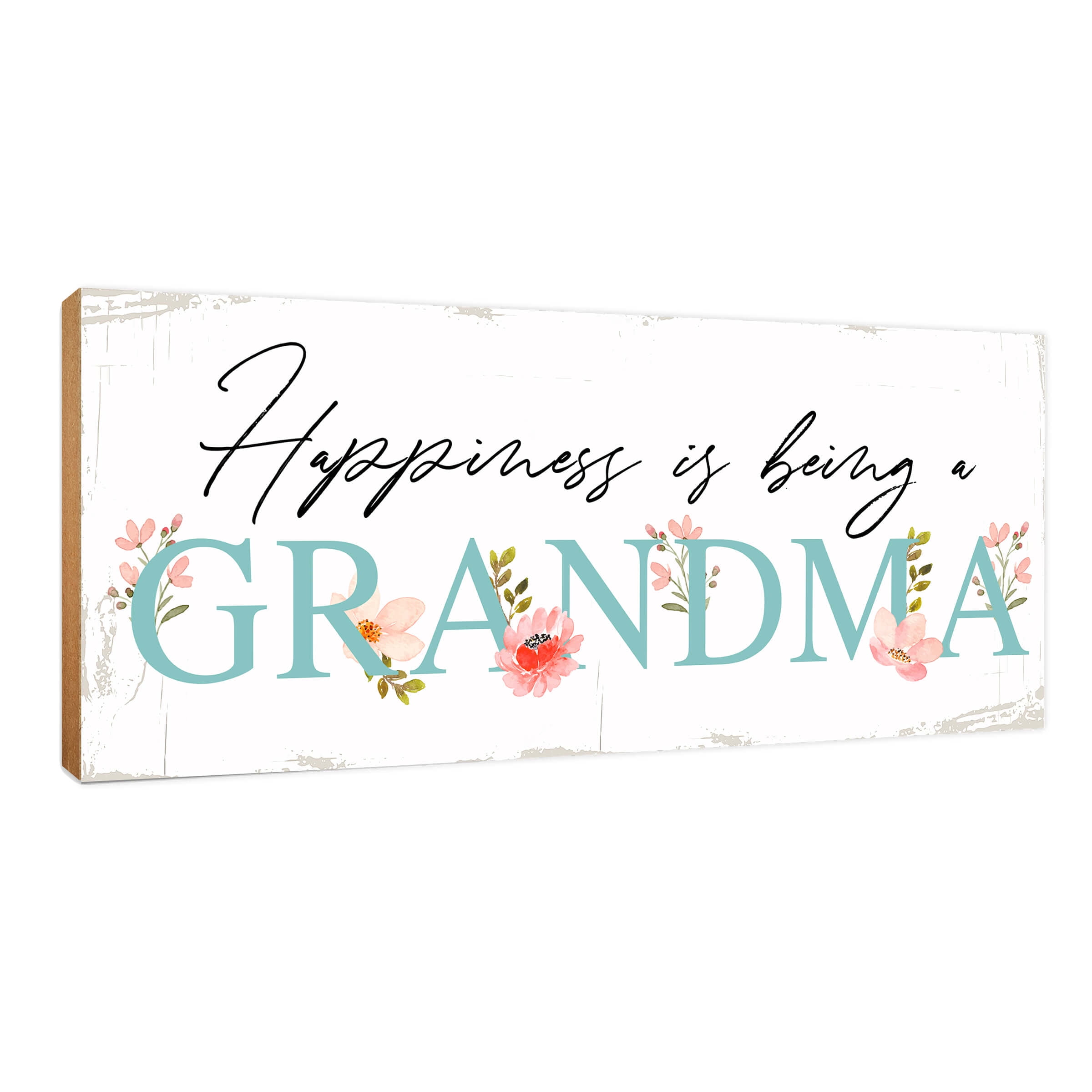 Lifesong Milestones Wooden Shelf Décor Rustic Farmhouse Sign Gifts for ...
