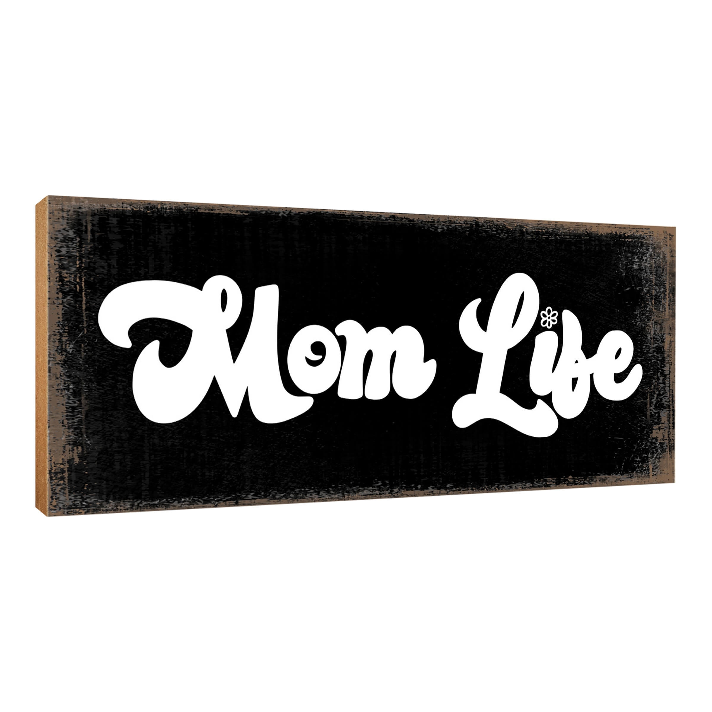Lifesong Milestones Wooden Shelf Decor Rustic Farmhouse Sign for Mother ...