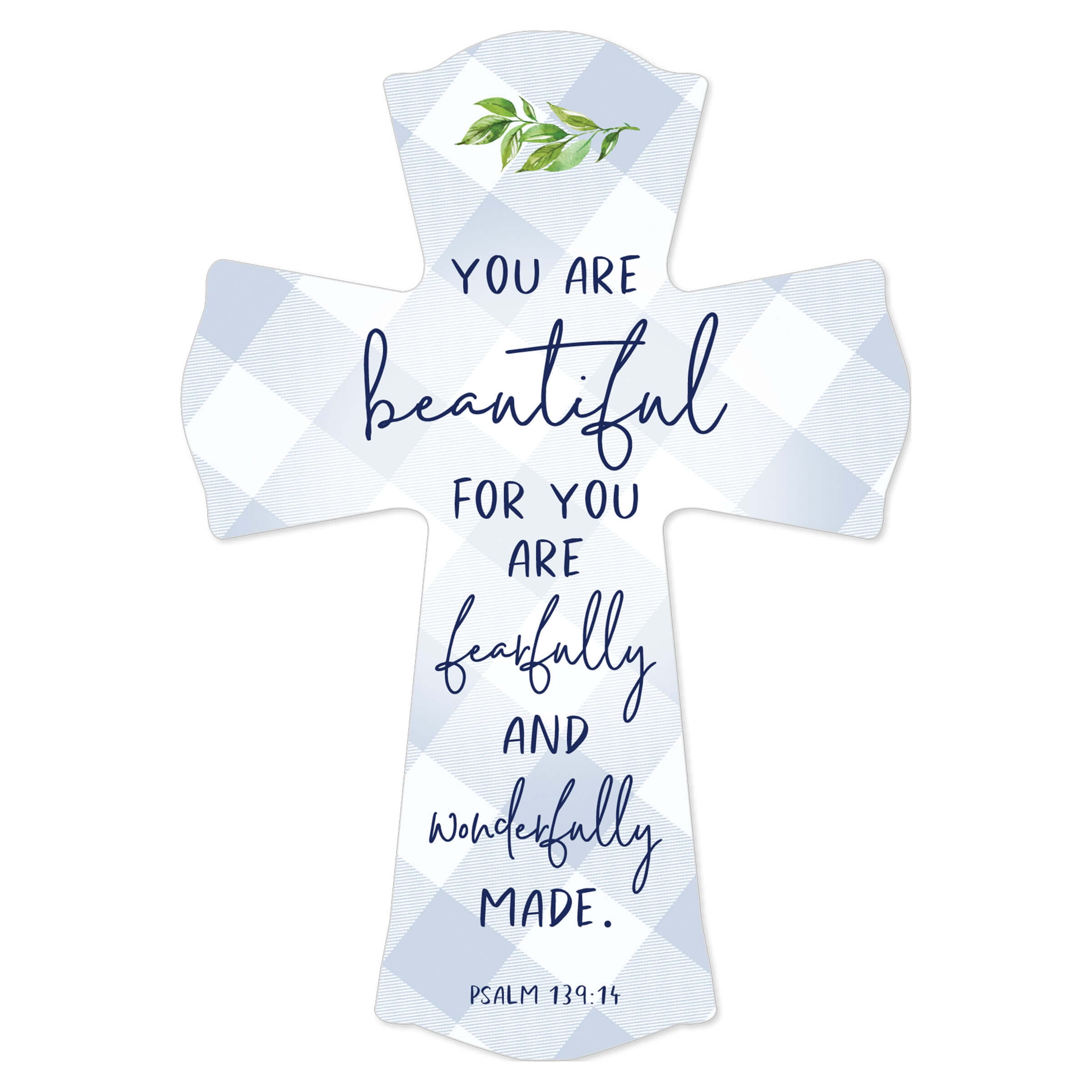 Lifesong Milestones Wooden Wall Cross Inspirational Hanging Signs Home ...