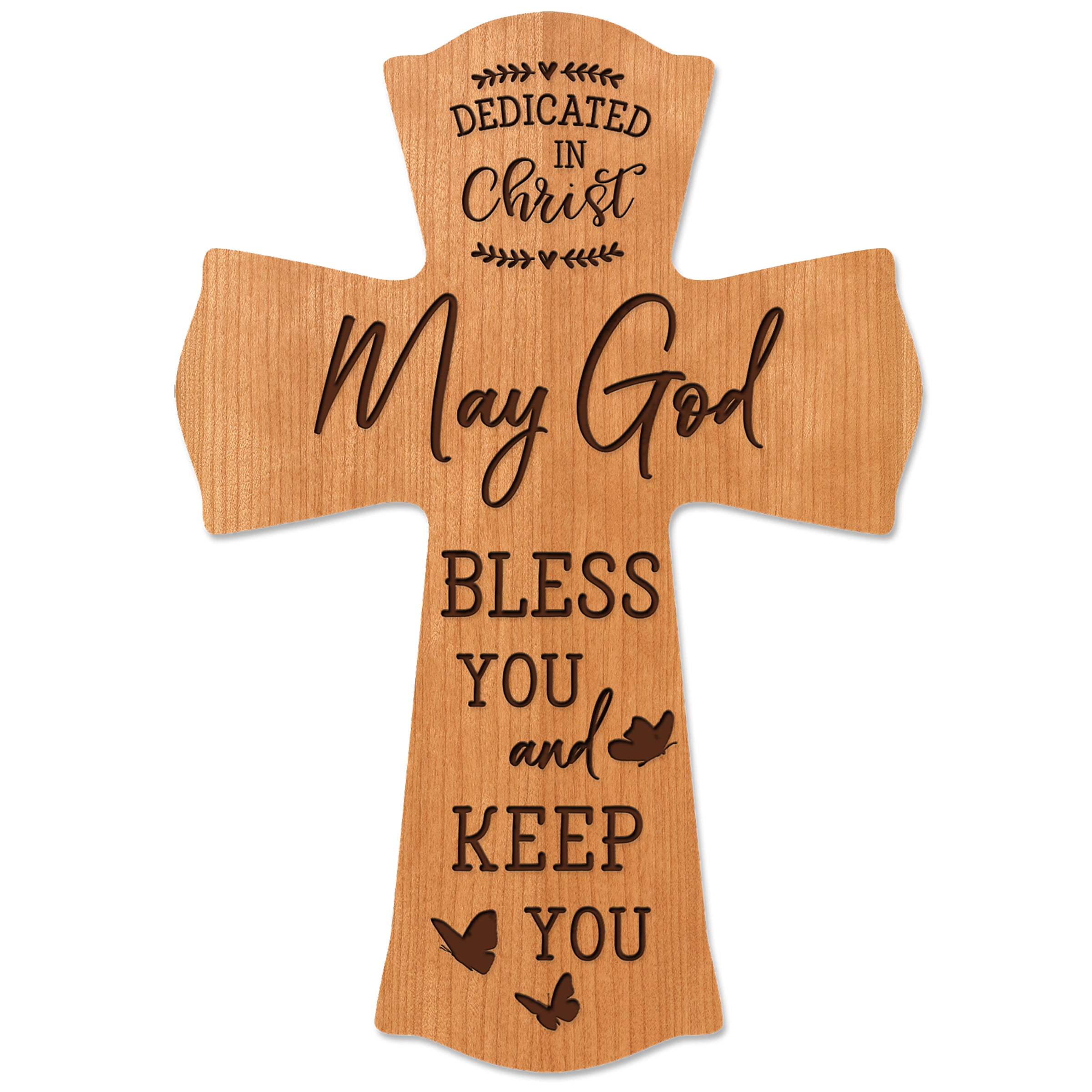 Lifesong Milestones Wooden Wall Cross for Christian Home Decorations ...
