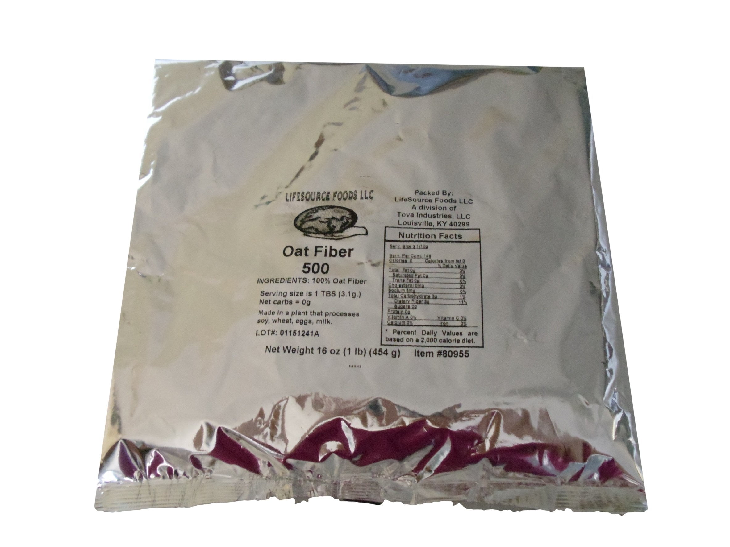 Lifesource Foods Oat Fiber SSF20 500 - 16 oz - Walmart.com