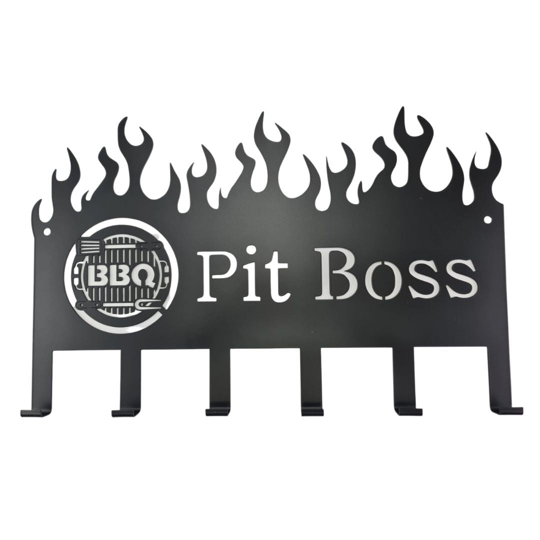 Lifespace 'BBQ Pit Boss' 6 Hook Grill Patio Utility Rack - Walmart.com