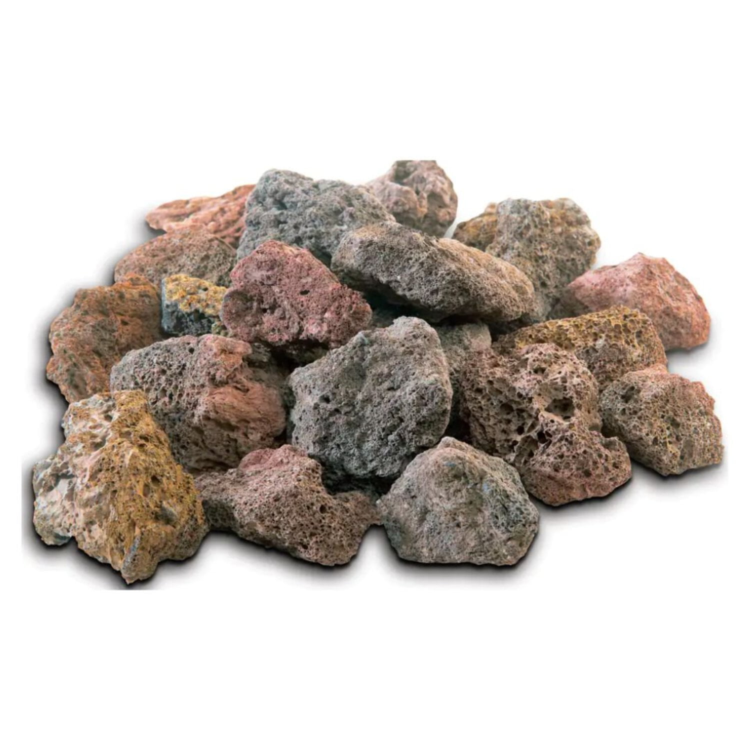 Lifespace Natural Lava Rocks For Gas Grills, Firepits & Fireplaces ...