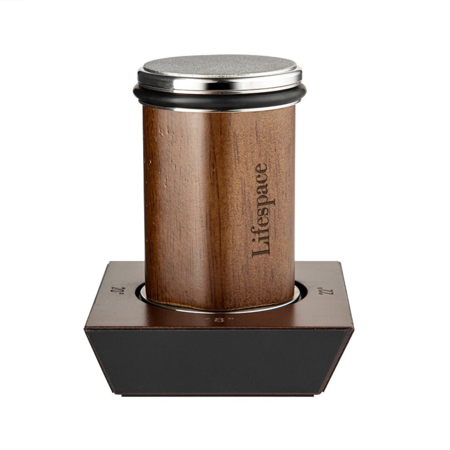Lifespace Walnut & Alloy Rolling Knife Sharpener with 4 Blade Angles in ...
