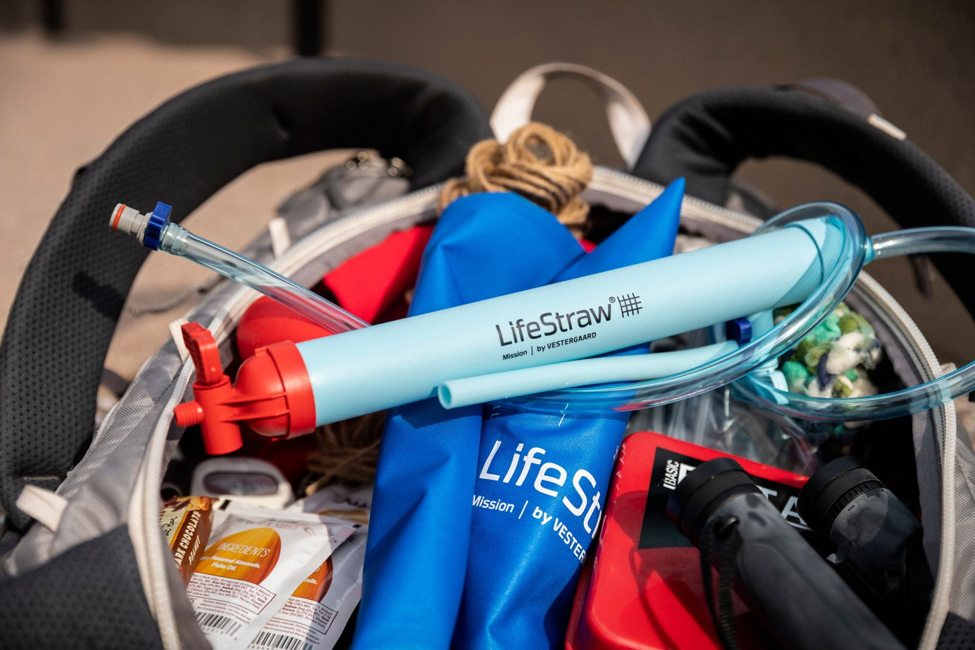 Lifestraw Water Filter System,0.2 Microns,Blue LSM017012 - Walmart.com