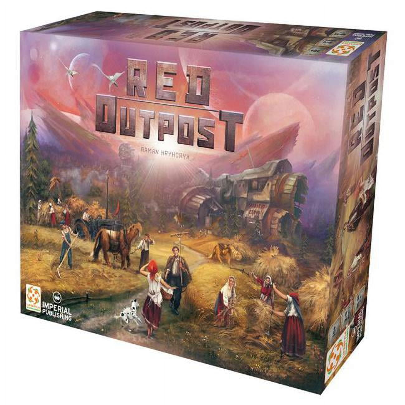 Lifestyle Boardgames Red Outpost Board Game - Walmart.com