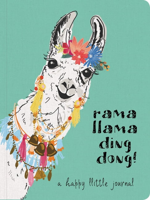 Lifestyle Journal Rama Llama Ding Dong Textured Paperback Journal: A ...