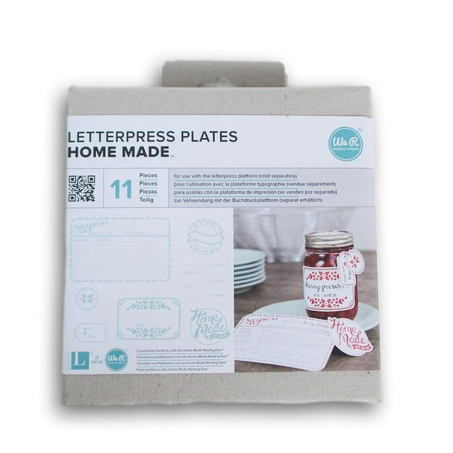Lifestyle Letterpress Plates, Home Made - Walmart.com