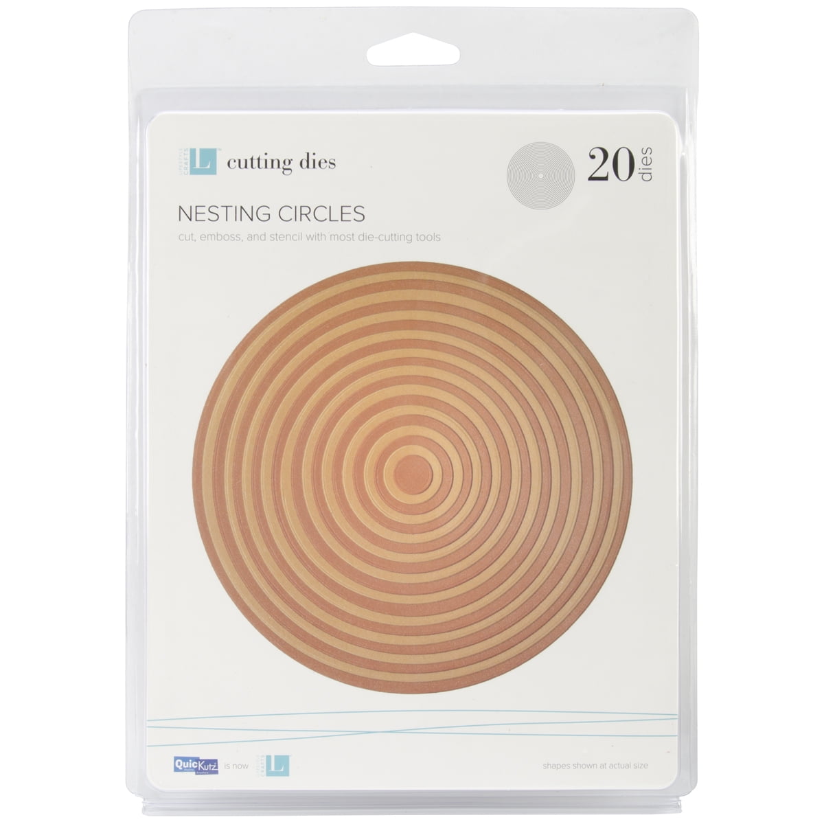 Lifestyle Nesting Dies 21/Pkg-Circles, .25" To 5.5" - Walmart.com
