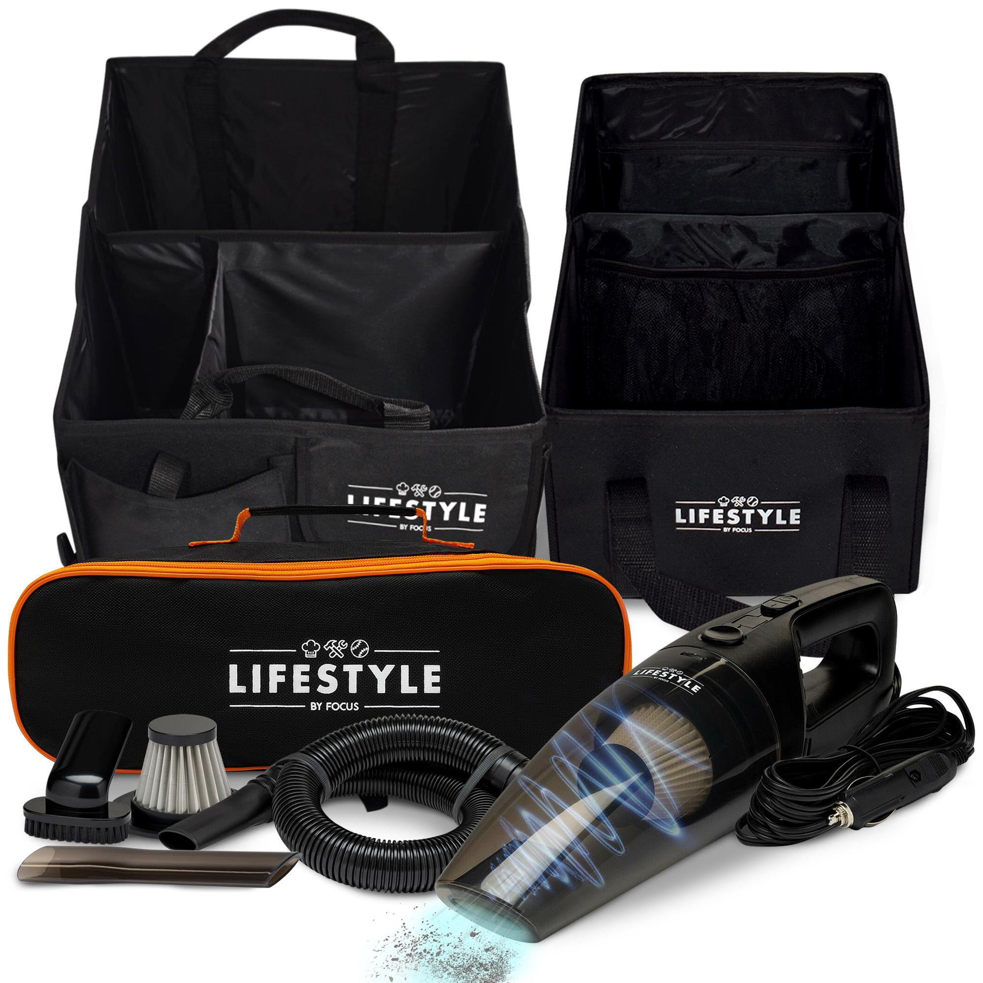 Lifestyle by Focus Car Organizer and Vacuum Set - Walmart.com