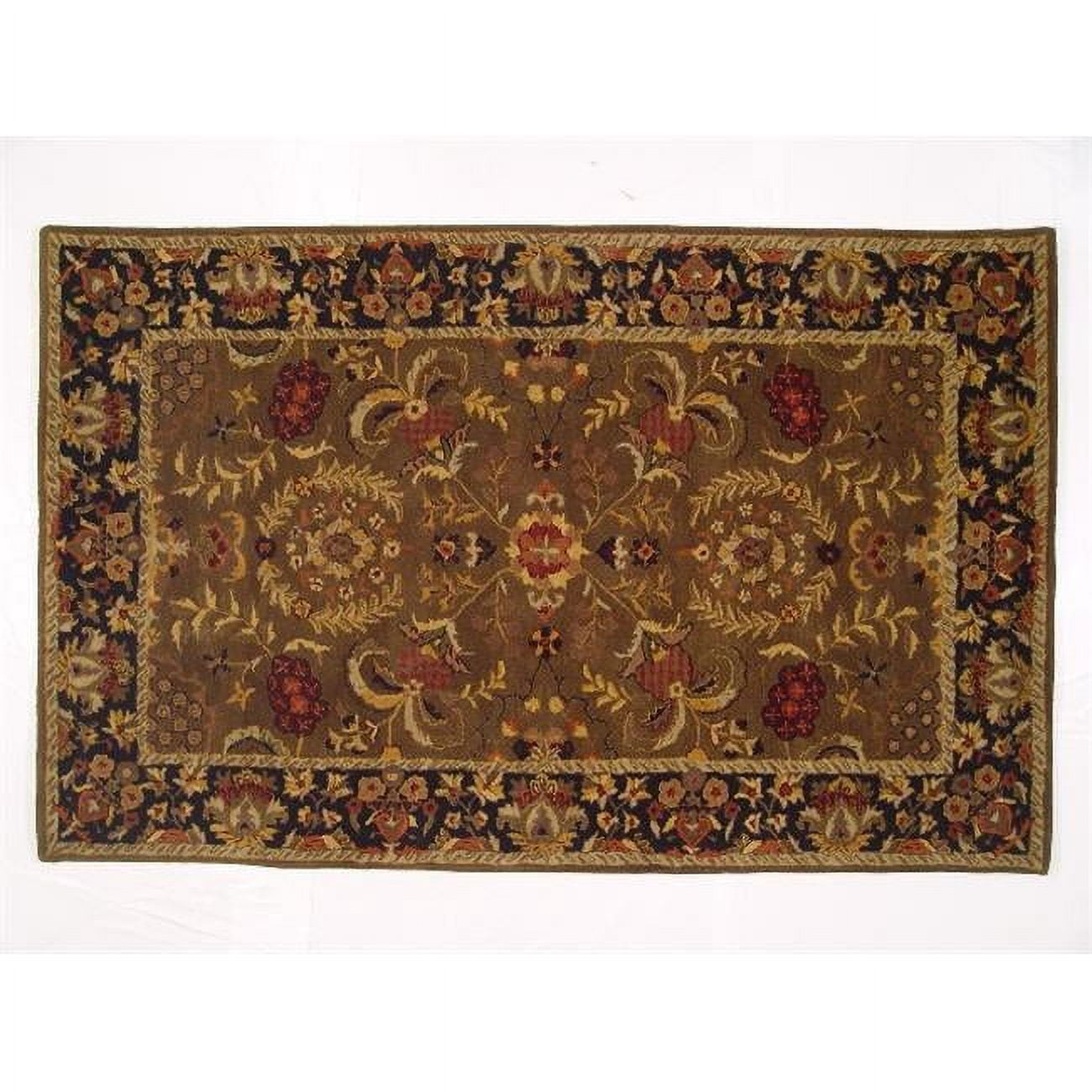 Lifestyles LS-RM-38 8 x 11 ft. Kavera 100 Percent Long Fiber Wool Hand ...