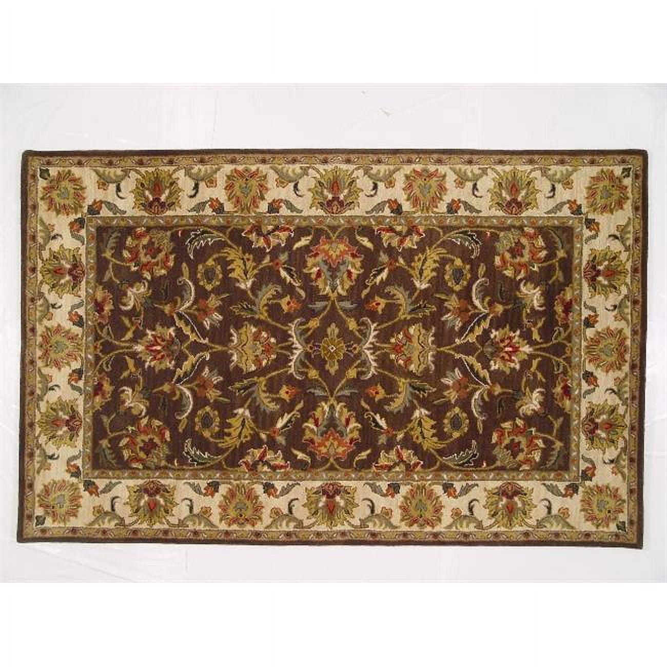 Lifestyles LS-RM25 5 x 8 ft. Kavera 100 Percent Long Fiber Wool Hand ...