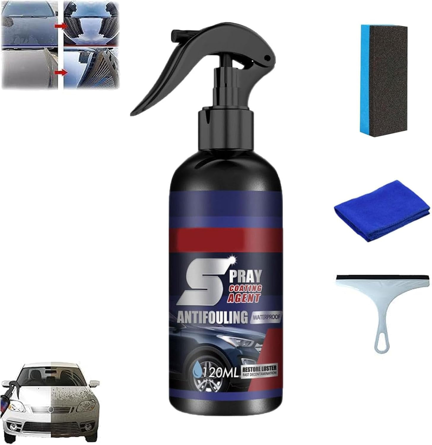 Lifesunny Car Spray, Limelex Coating Spray, Vrsgs Multi-functional ...