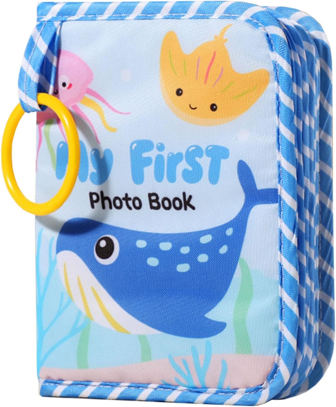 Lifesunny My First Baby Photo Book with Safe Mirror, My First Photo ...