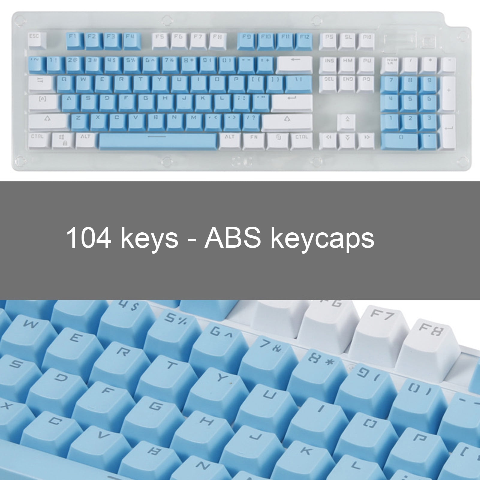 Lifetechs 1 Set Keycap Anti-slip Doubleshot Injection Keyboard ...