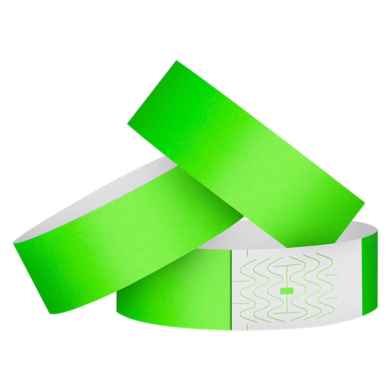 Lifetechs 100 Pcs Synthetic Paper Wristbands Disposable Waterproof ...