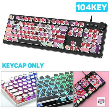 117 Key Custom PBT Keycap Set Double Shot OEM Profile for 61/68/87/98 ...