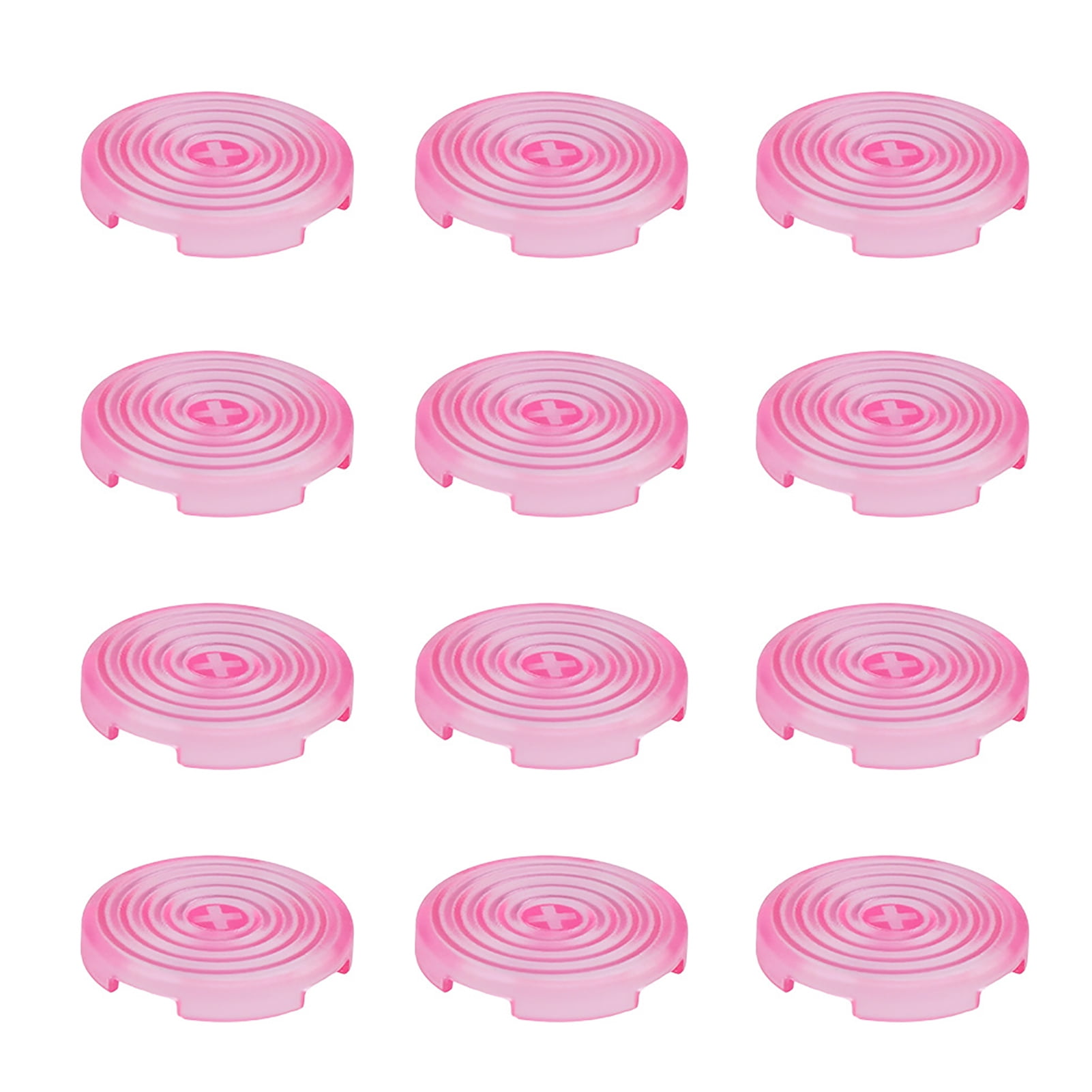 Lifetechs 12Pcs 25 3mm Arcade Fighting Keyboard Button Cover Mechanical ...