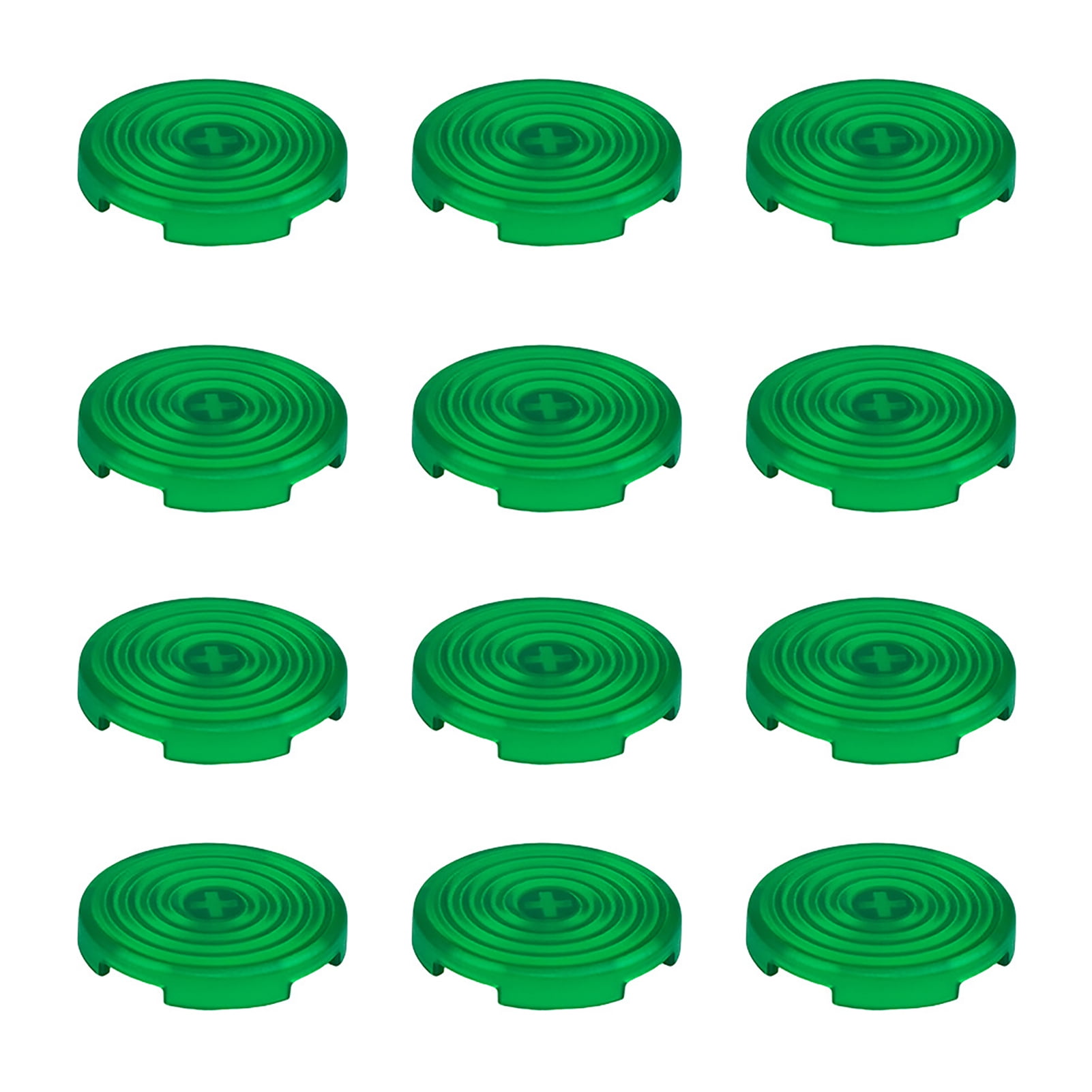 Lifetechs 12Pcs 25 3mm Arcade Fighting Keyboard Button Cover Mechanical ...